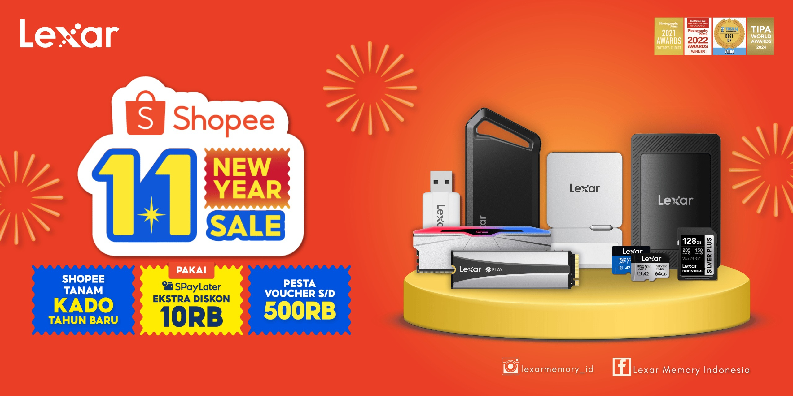 Toko Online Lexar Indonesia Official Shop | Shopee Indonesia