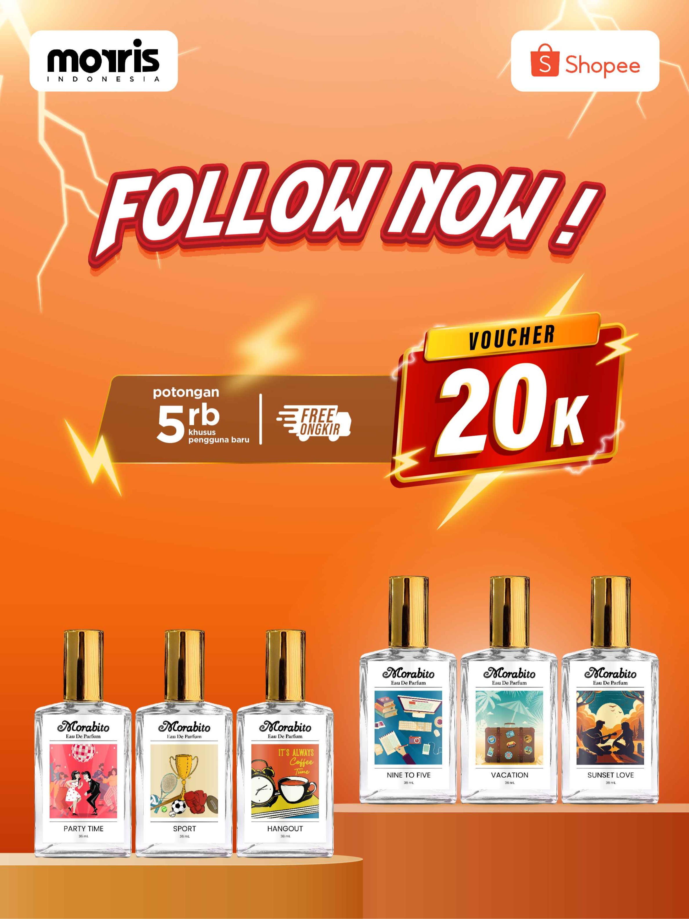 Toko Online Morris Parfume Official Shop | Shopee Indonesia