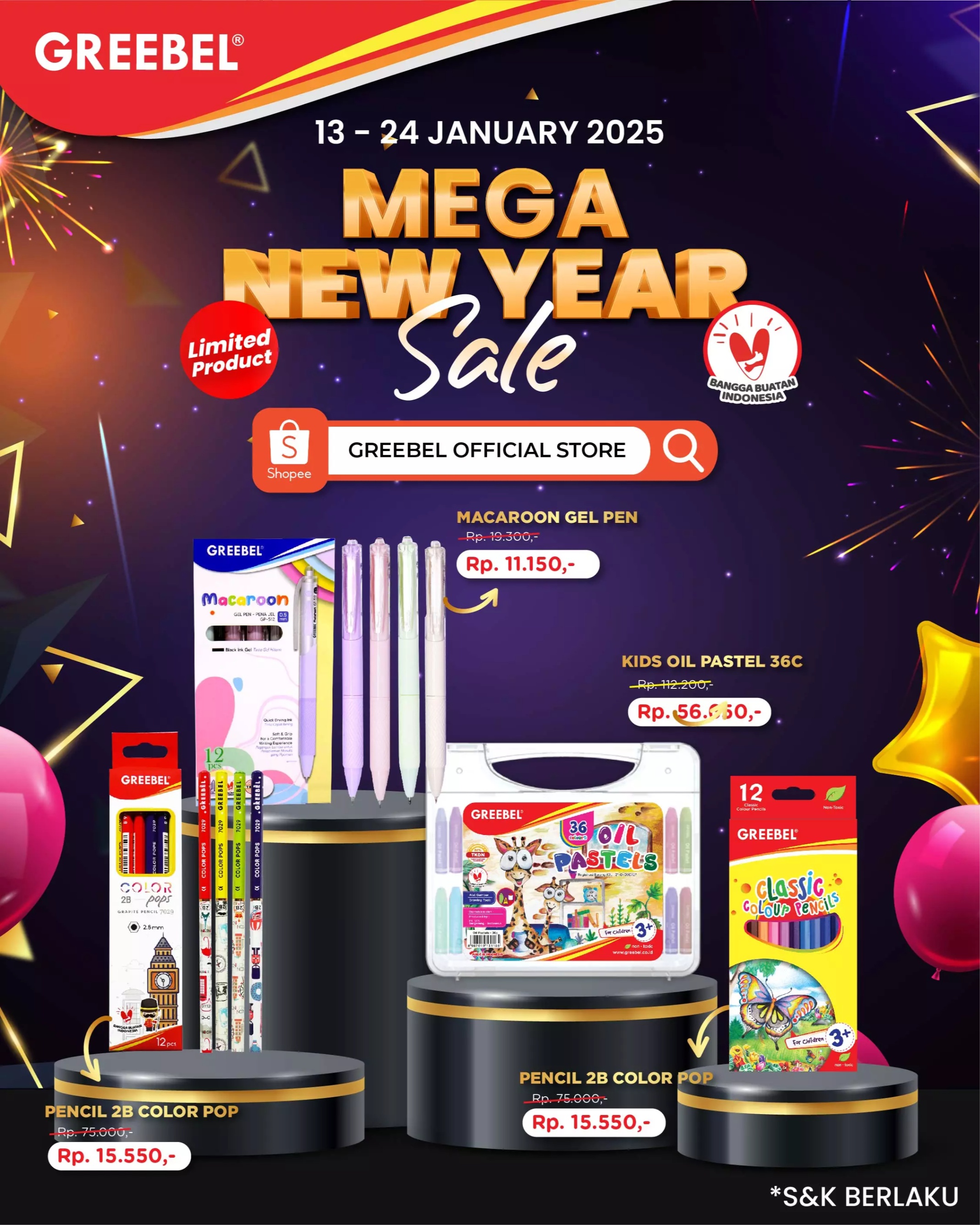 Toko Online GREEBEL Official Store | Shopee Indonesia