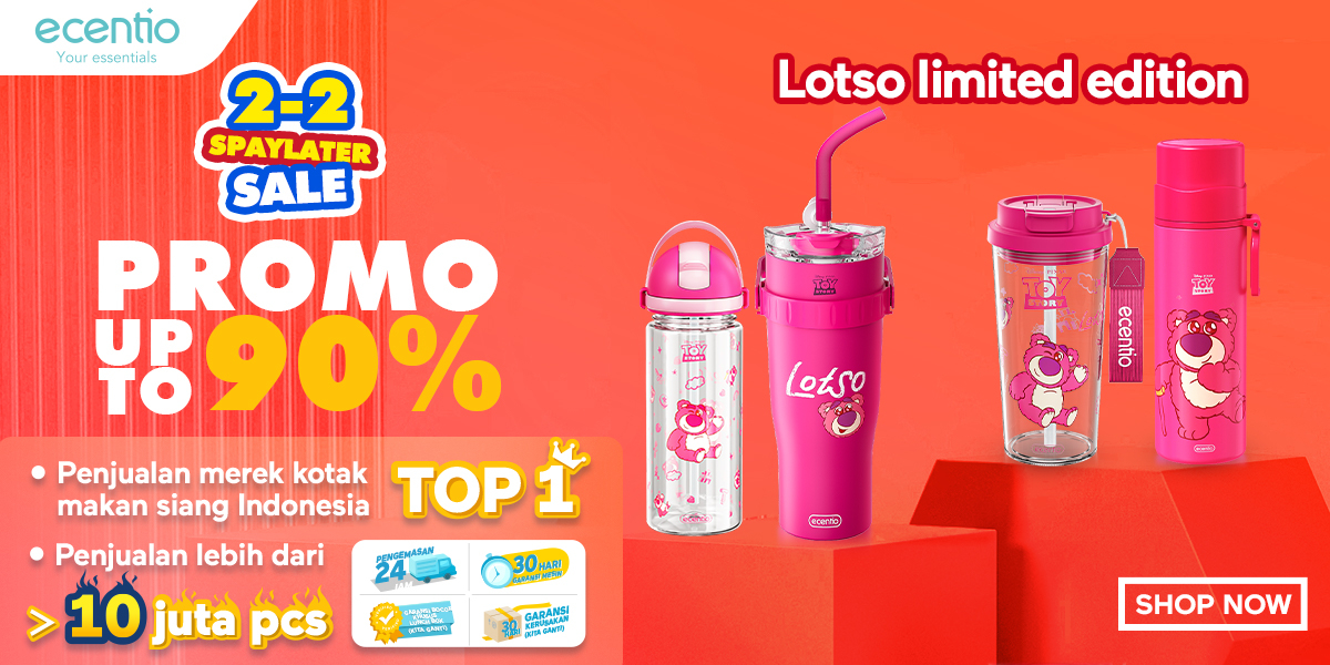 Produk ecentio Bottle Official Store | Shopee Indonesia
