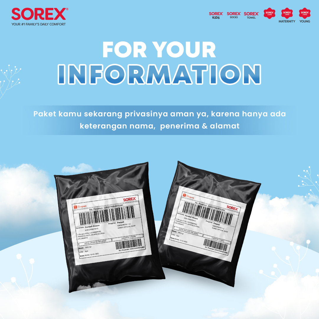 Toko Online Sorex Official Shop | Shopee Indonesia