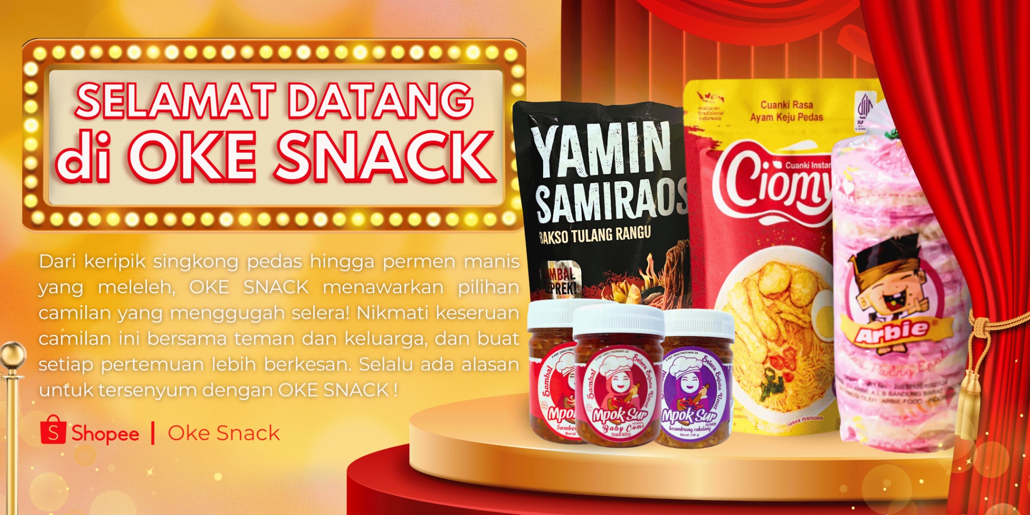 Produk Oke Snack | Shopee Indonesia