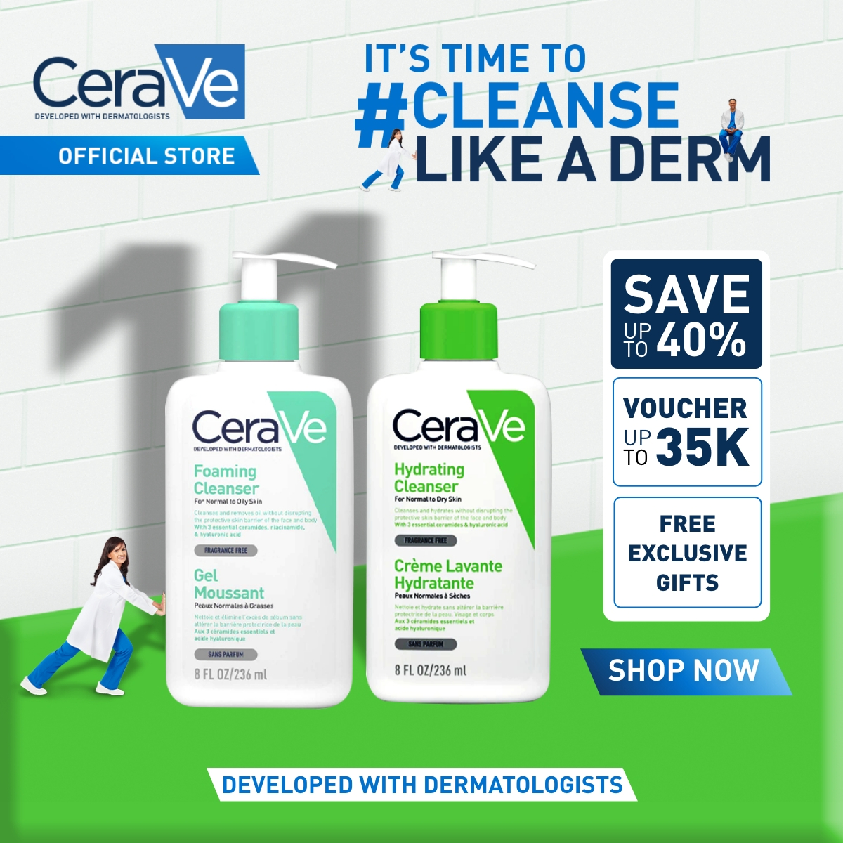 Toko Online CeraVe Official Store | Shopee Indonesia
