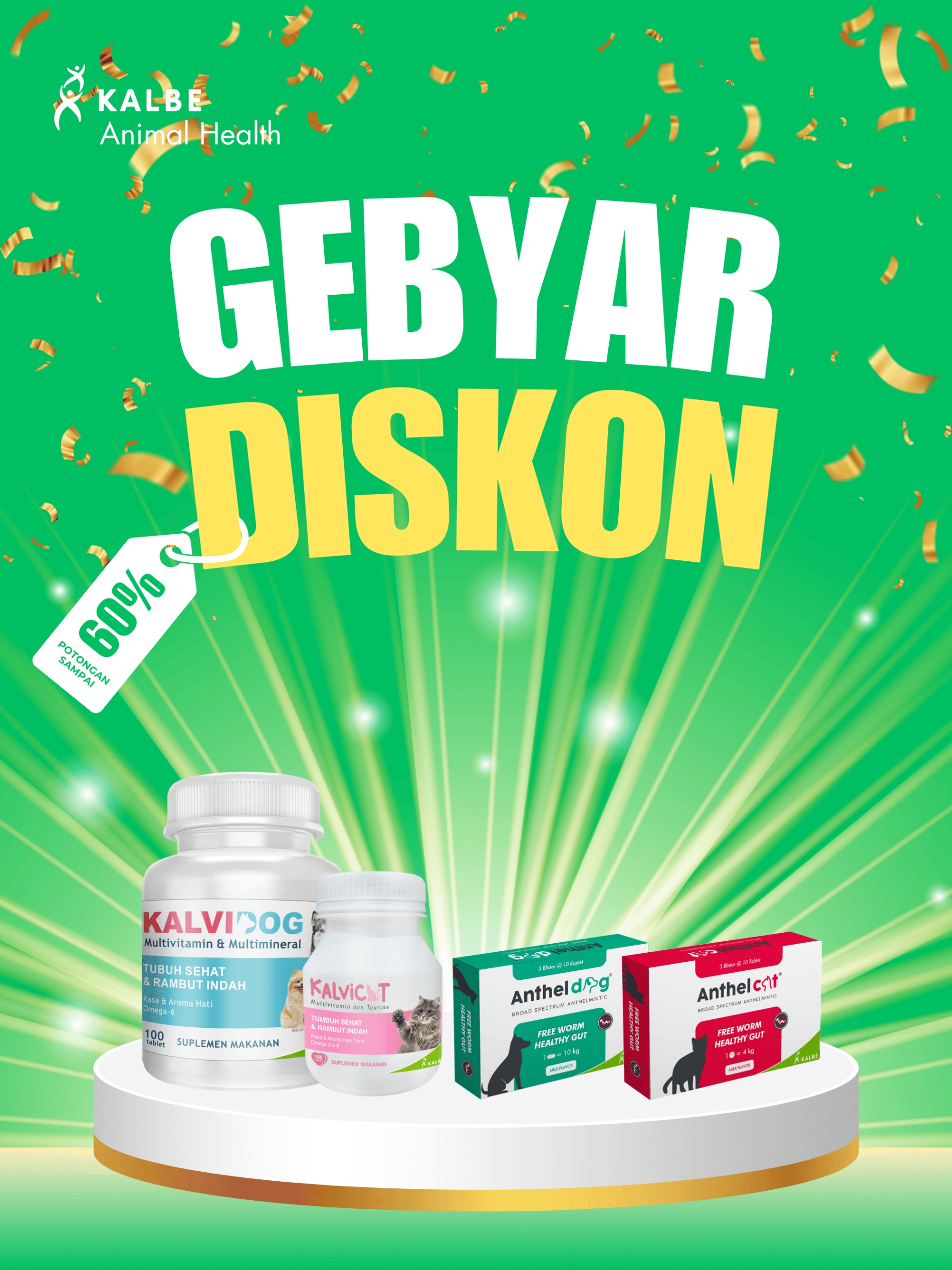 Toko Online Kalbe Animal Health Official store | Shopee Indonesia