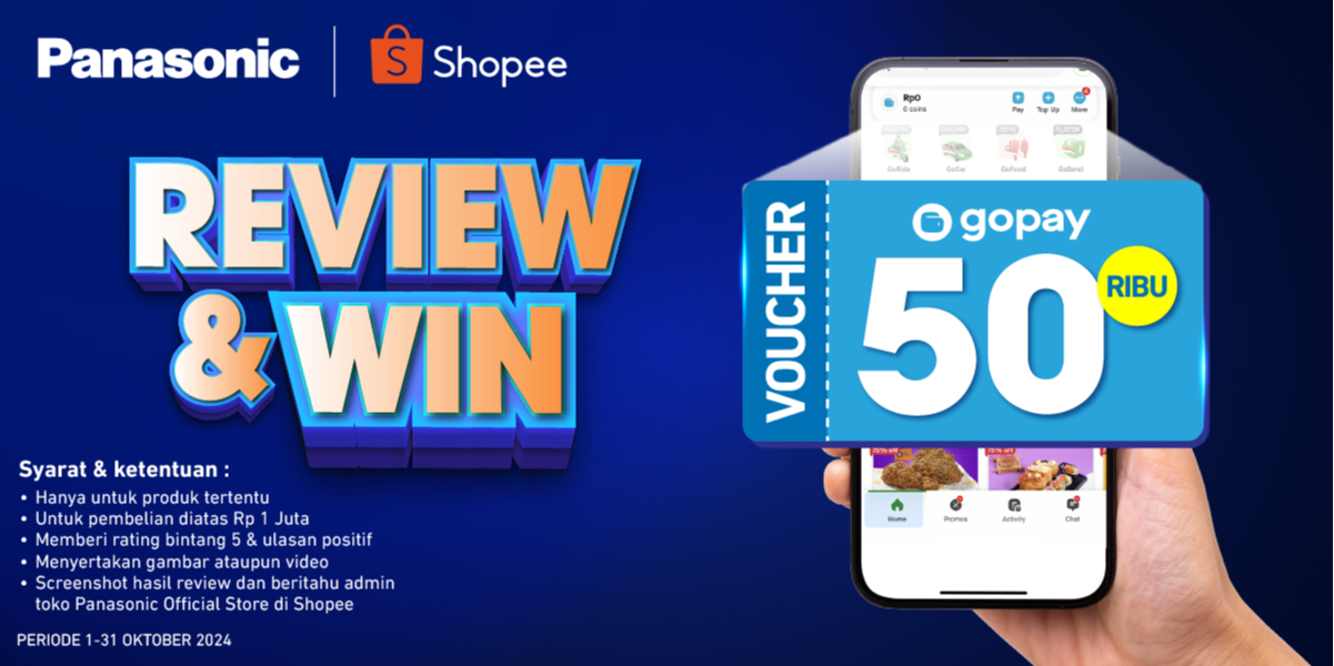Toko Online Panasonic Official Shop | Shopee Indonesia
