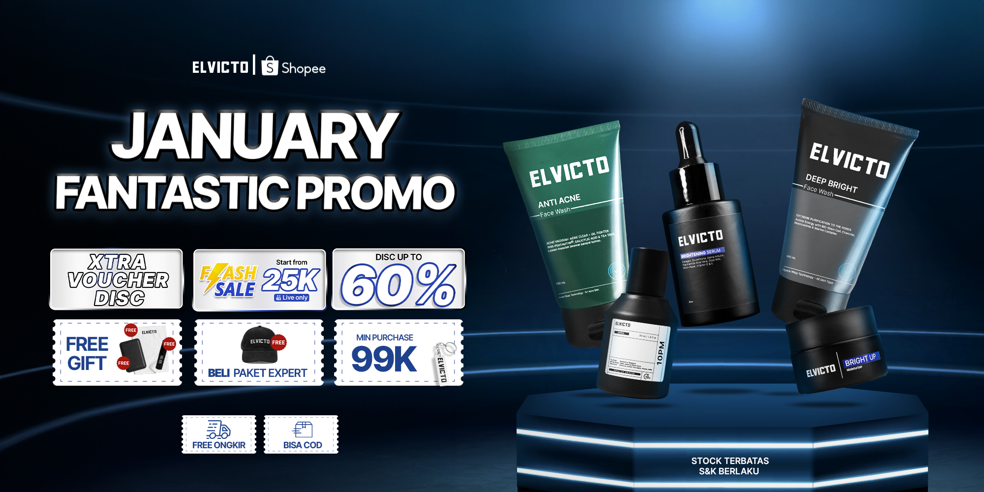 Toko Online ELVICTO Official Store | Shopee Indonesia