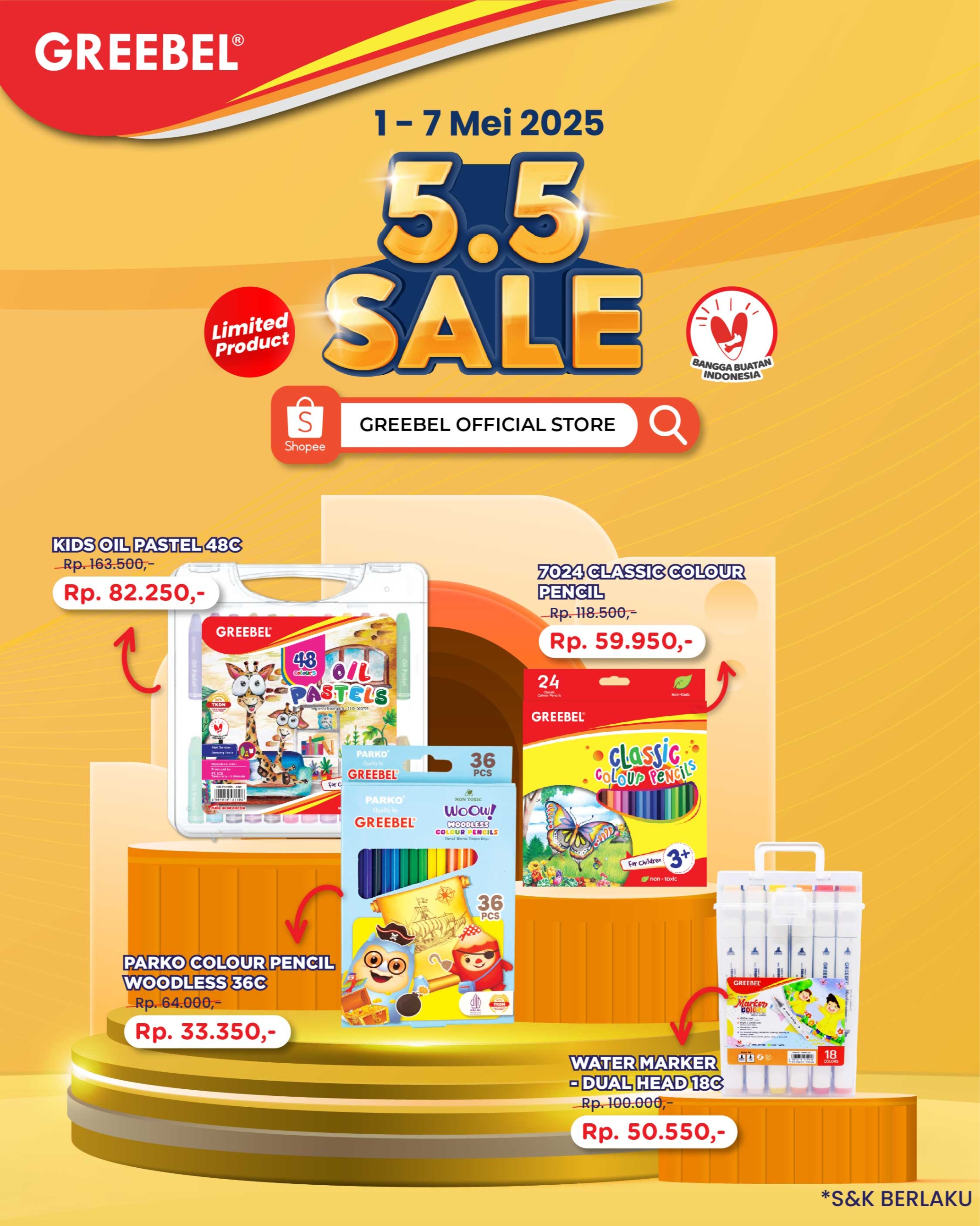 Toko Online GREEBEL Official Store | Shopee Indonesia