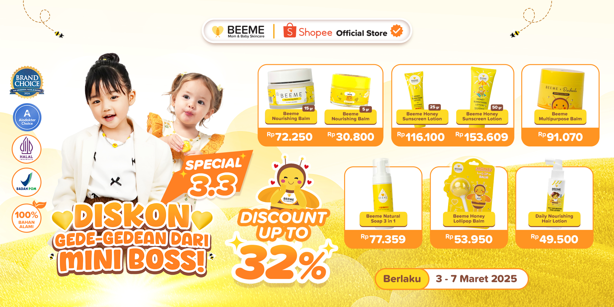 Toko Online Beeme Official Shop | Shopee Indonesia