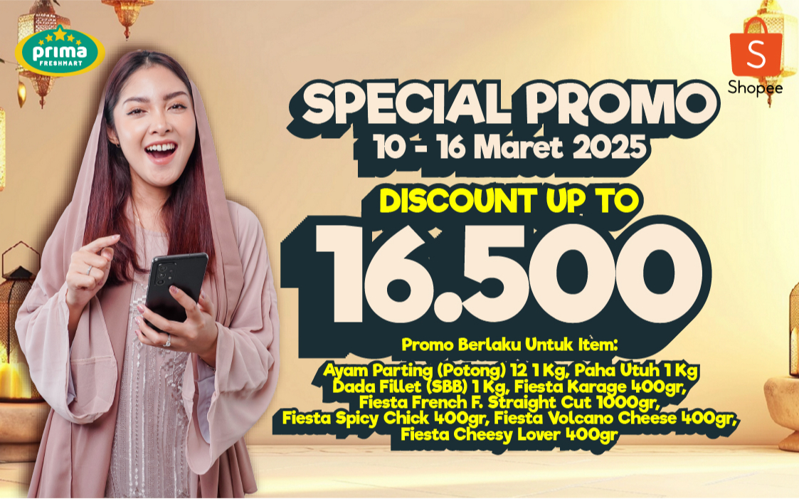 Toko Online PRIMA FRESHMART Official Shop | Shopee Indonesia