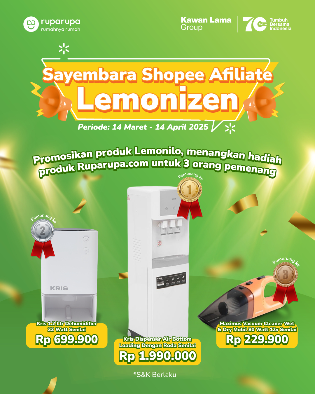 Toko Online Lemonilo Official Store | Shopee Indonesia
