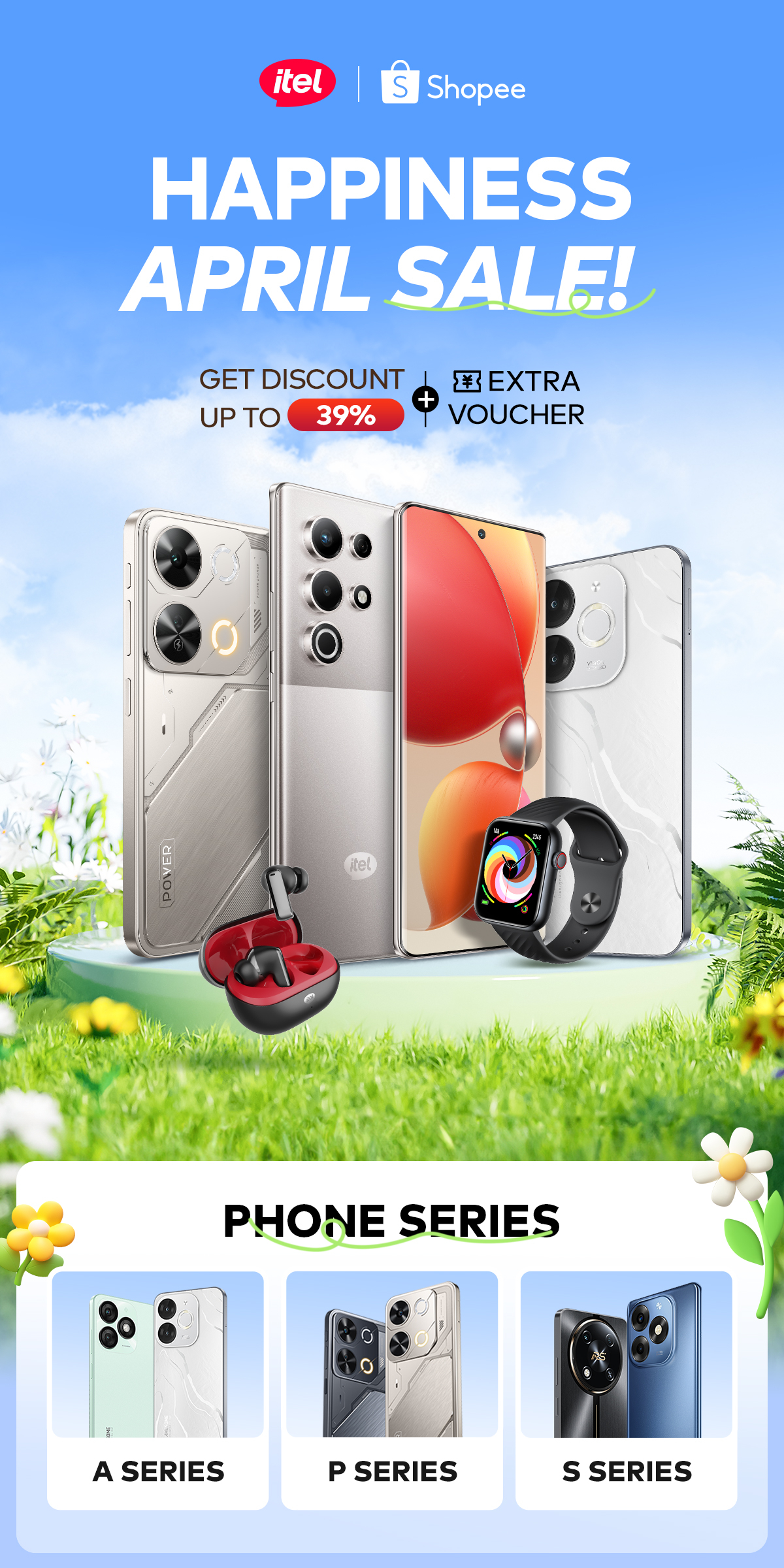 Toko Online Itel Official Shop | Shopee Indonesia
