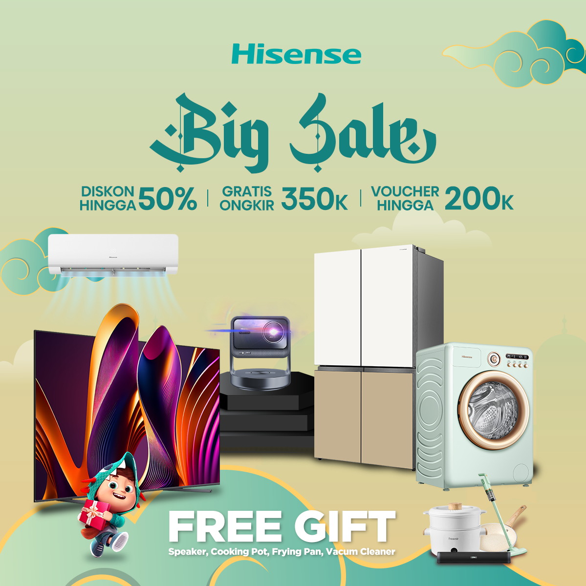 Toko Online Hisense Official Shop | Shopee Indonesia