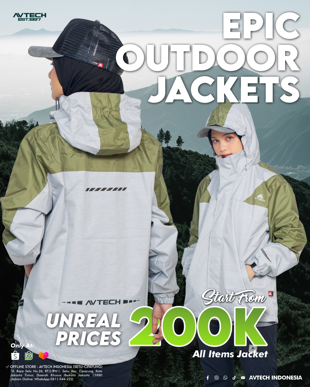 Toko Online Avtech - Adventure Technology | Shopee Indonesia