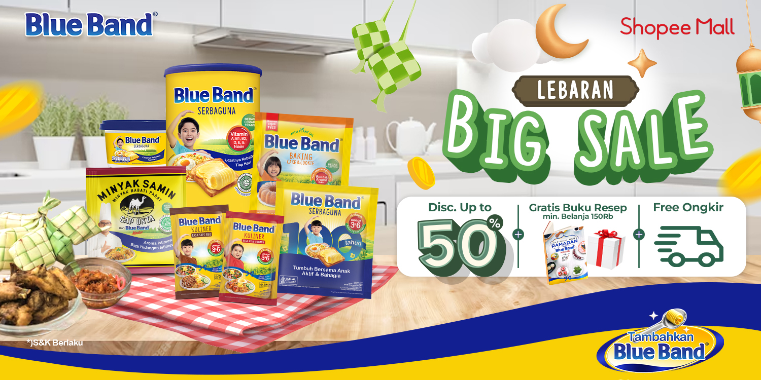 Toko Online Blue Band Official Shop | Shopee Indonesia