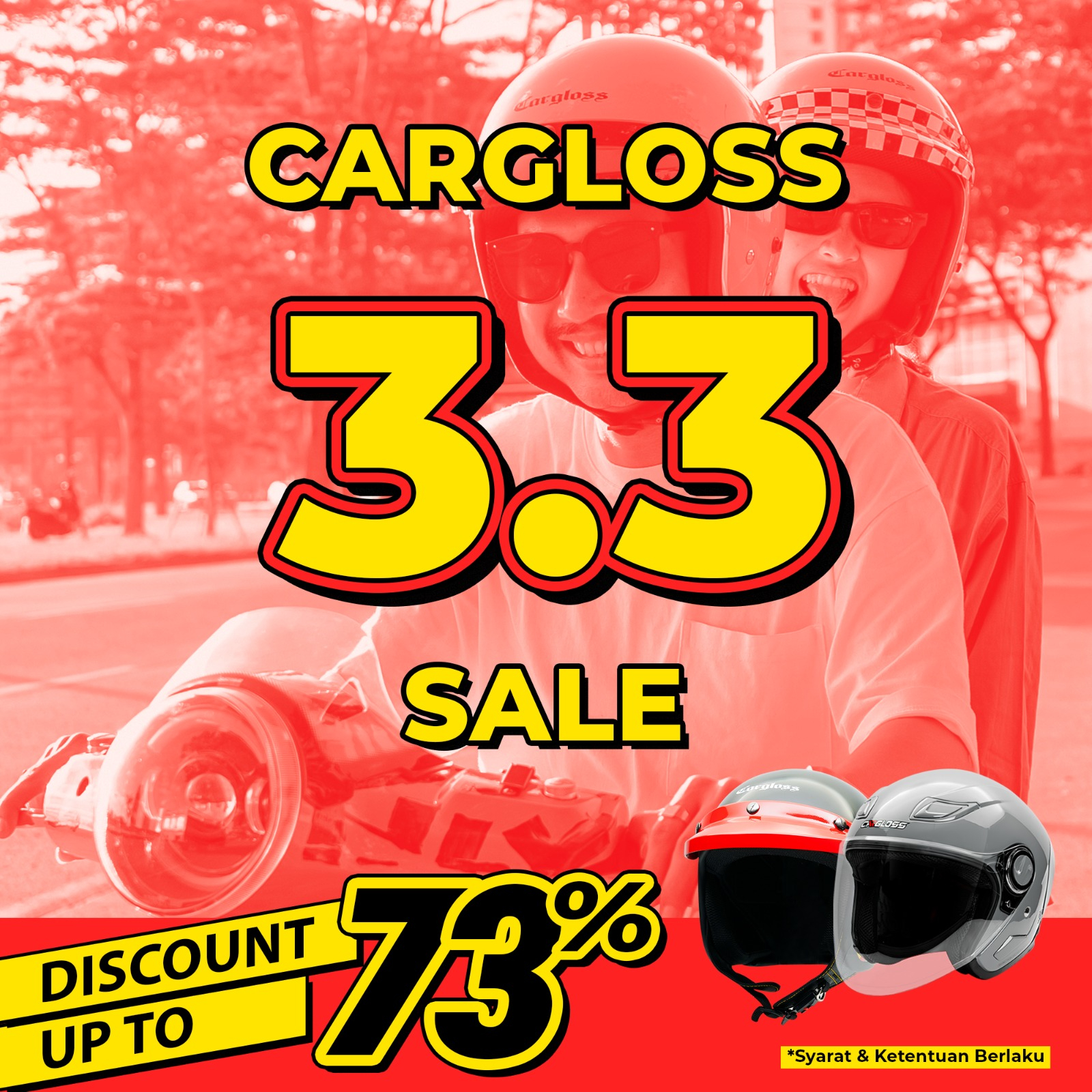 Toko Online Cargloss Helmet Official Shop | Shopee Indonesia