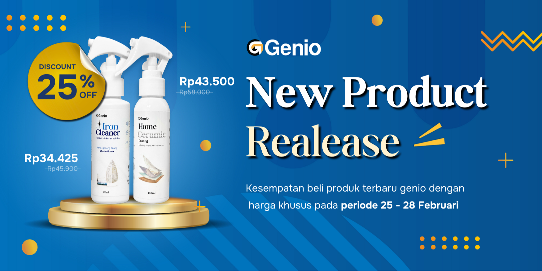 Toko Online Genio Store Official | Shopee Indonesia