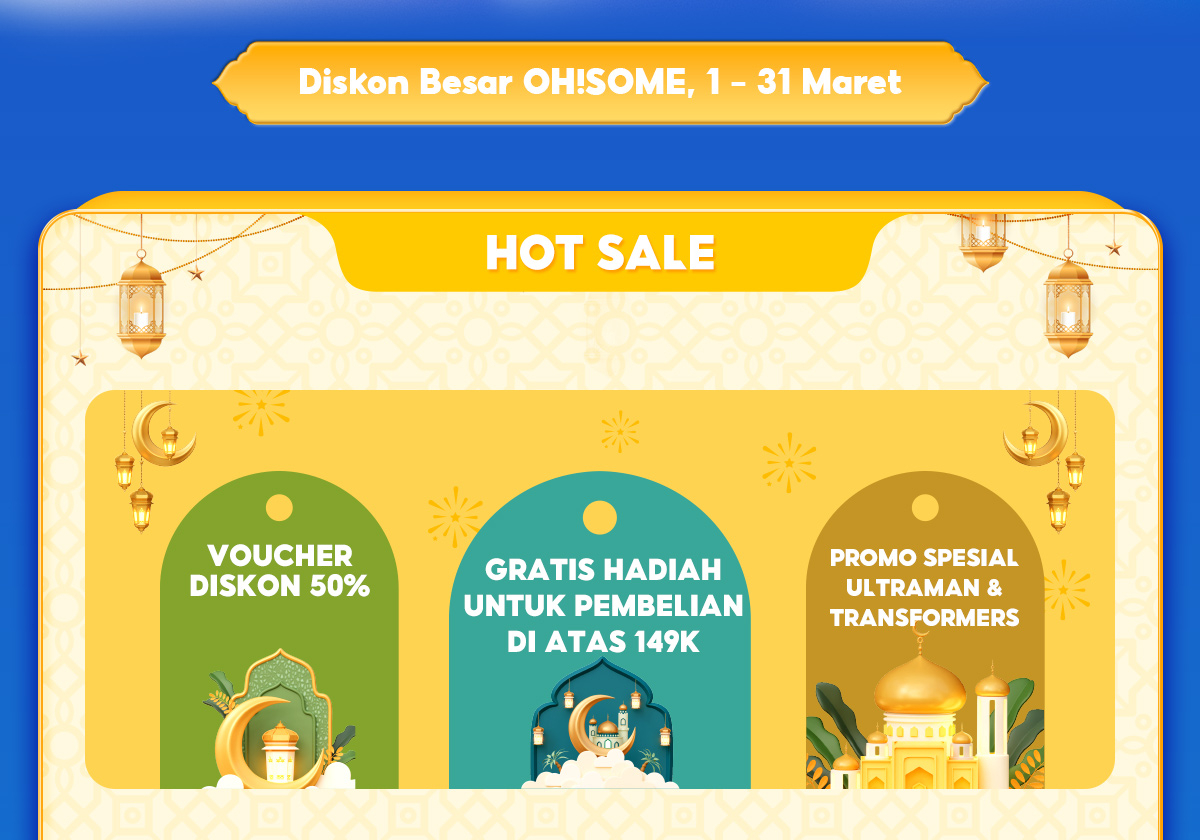Toko Online OHSOME Toys Official Store | Shopee Indonesia