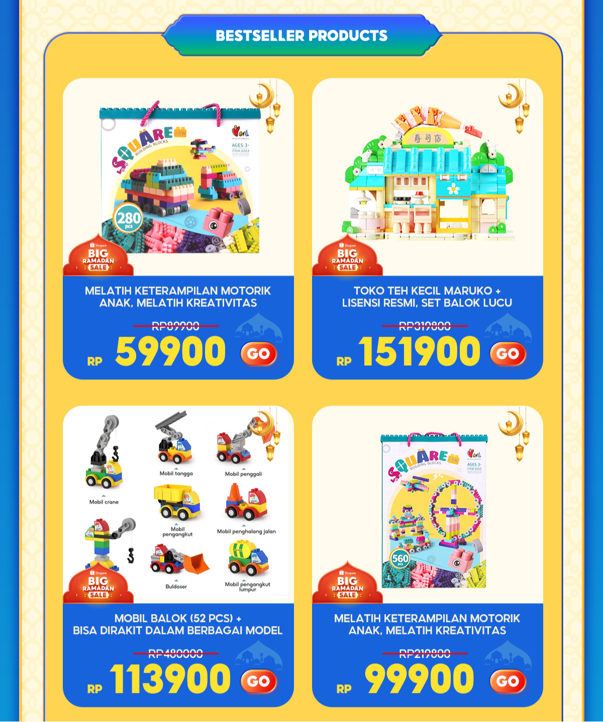 Toko Online OHSOME Toys Official Store | Shopee Indonesia