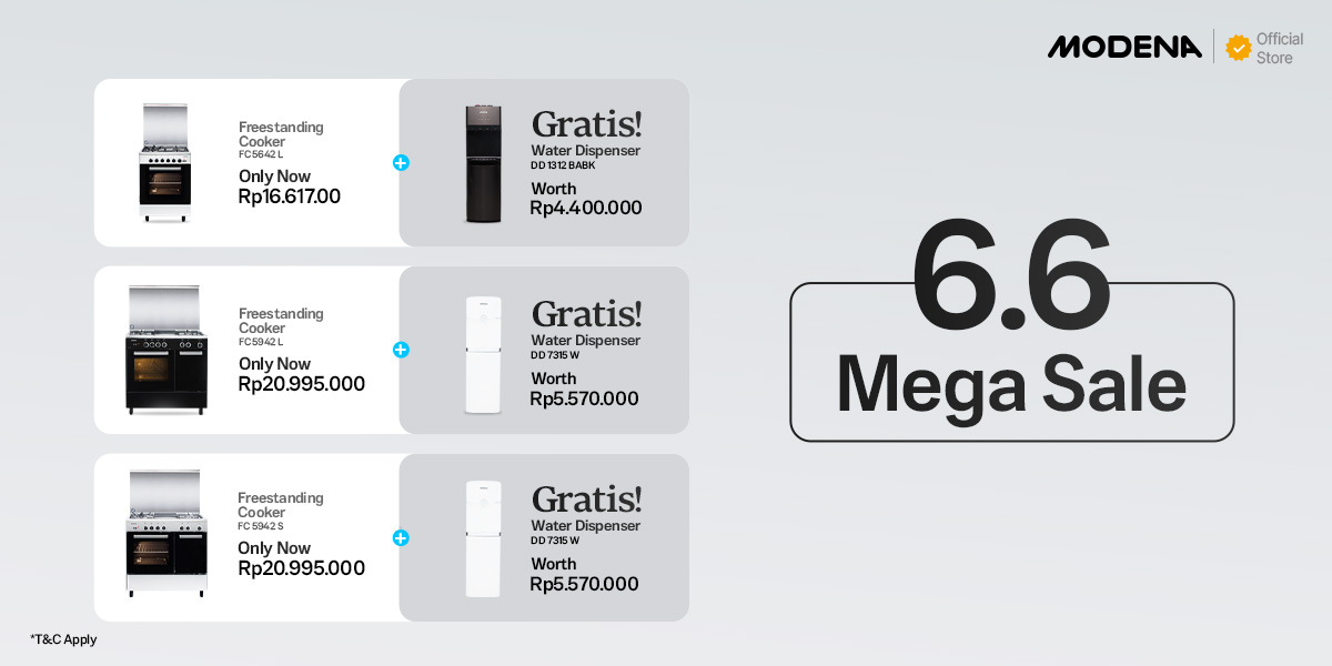Toko Online MODENA Official Store | Shopee Indonesia