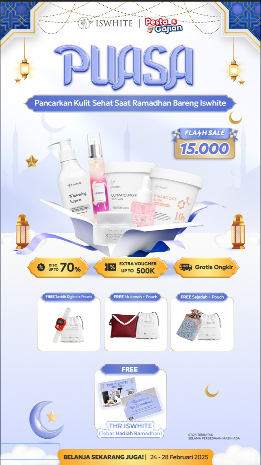 Toko Online ISWHITE Official Shop | Shopee Indonesia