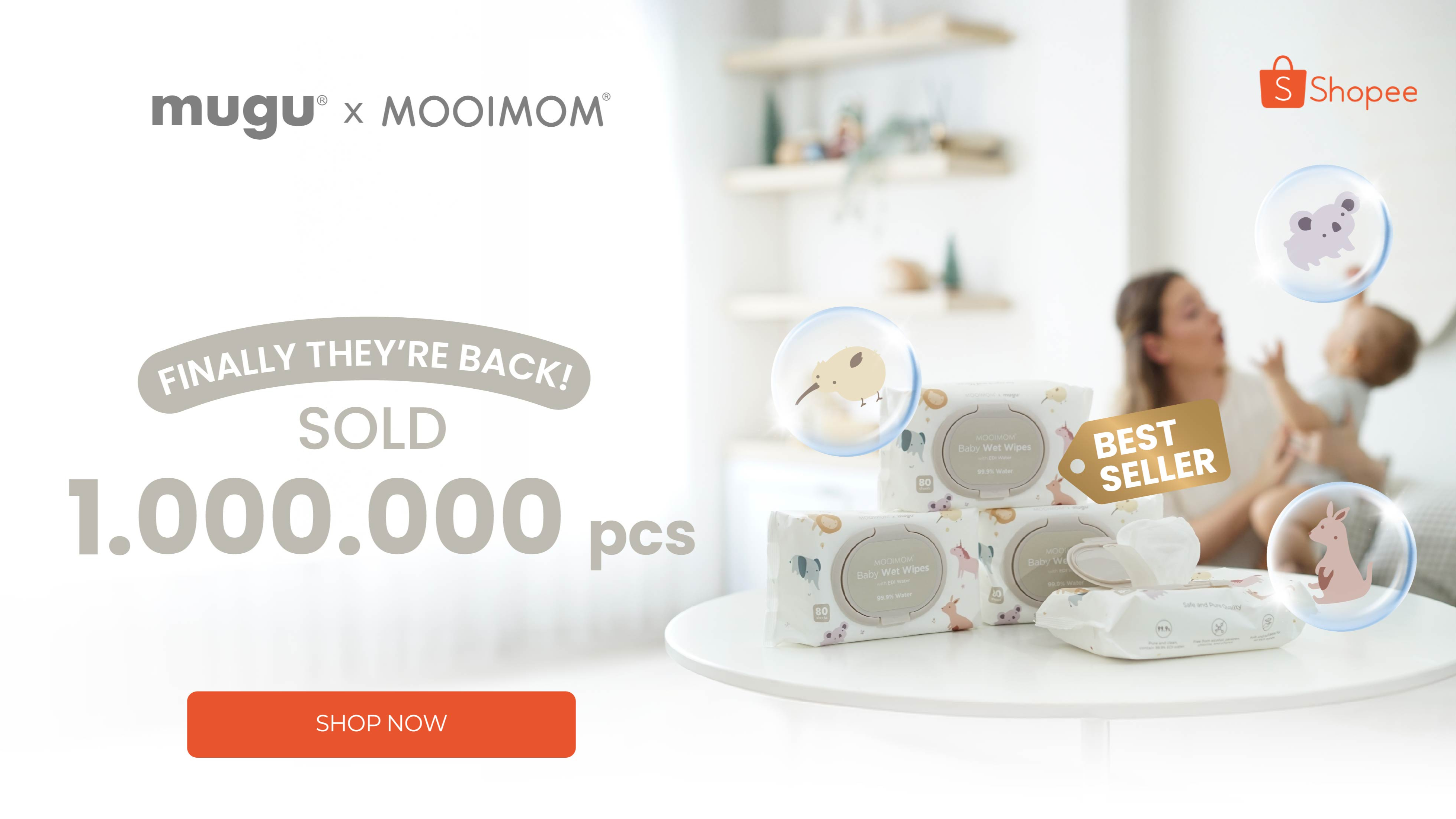 Toko Online MOOIMOM Official Shop | Shopee Indonesia