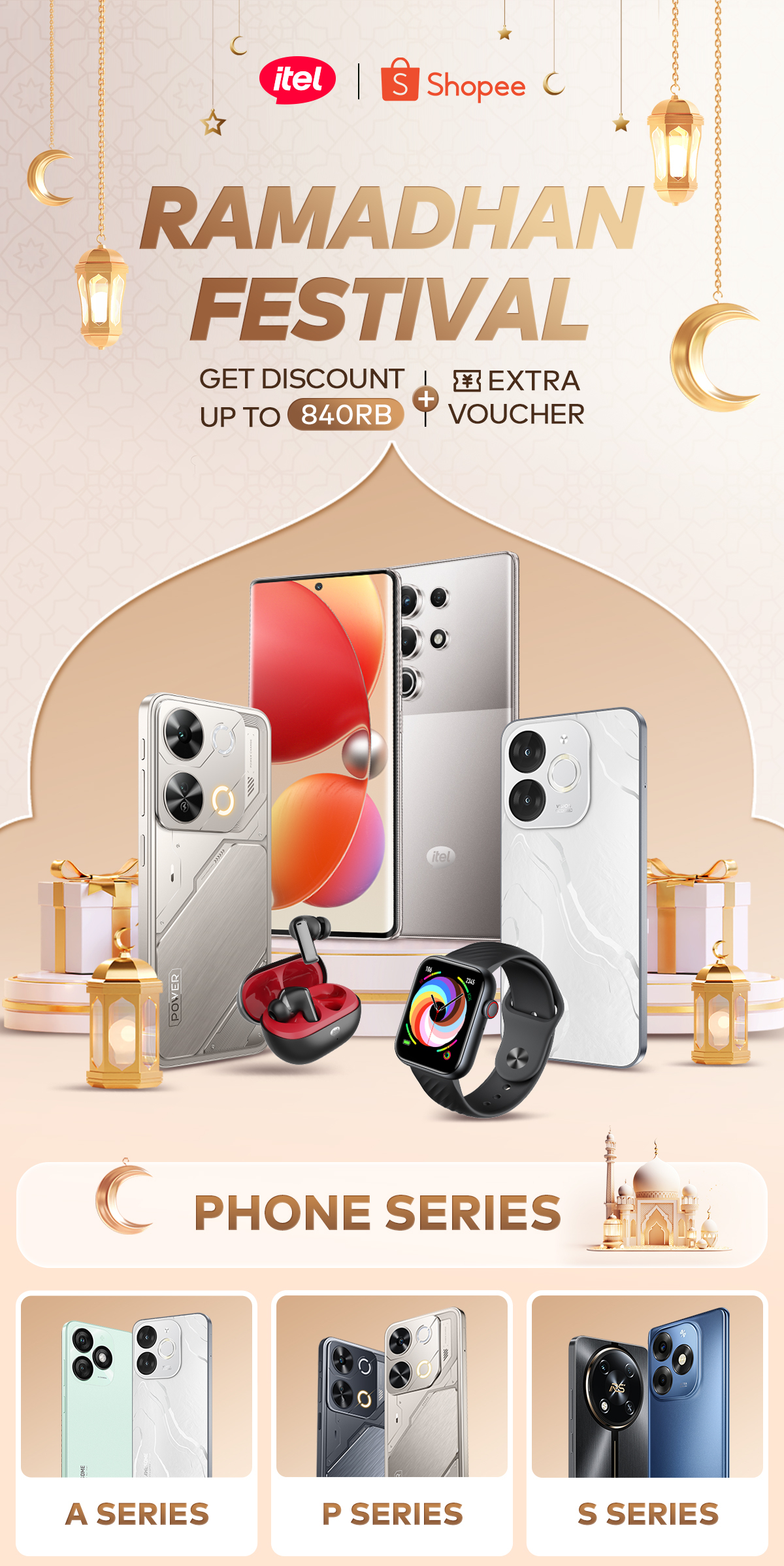 Toko Online Itel Official Shop | Shopee Indonesia