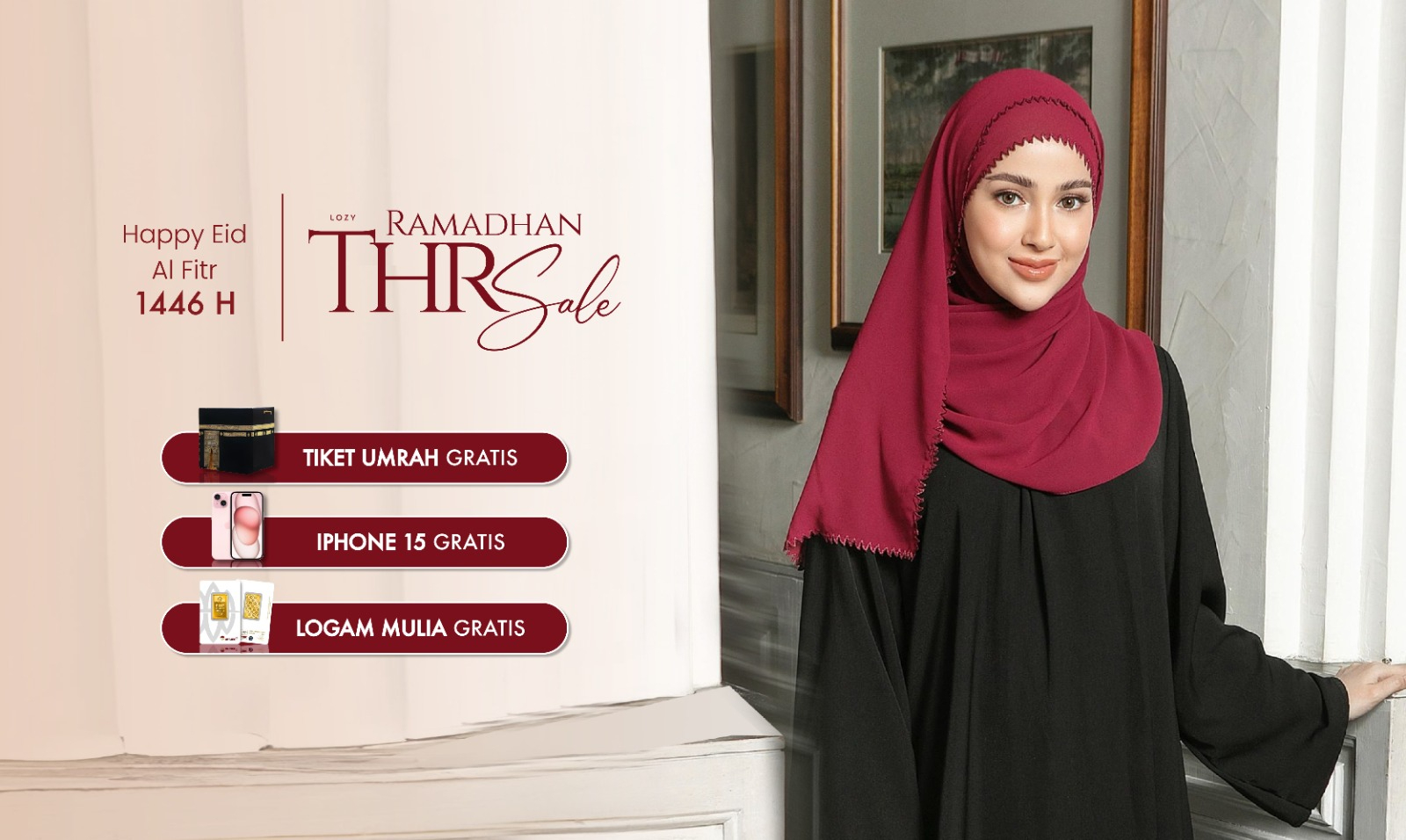 Toko Online Lozy Hijab Official Shop | Shopee Indonesia