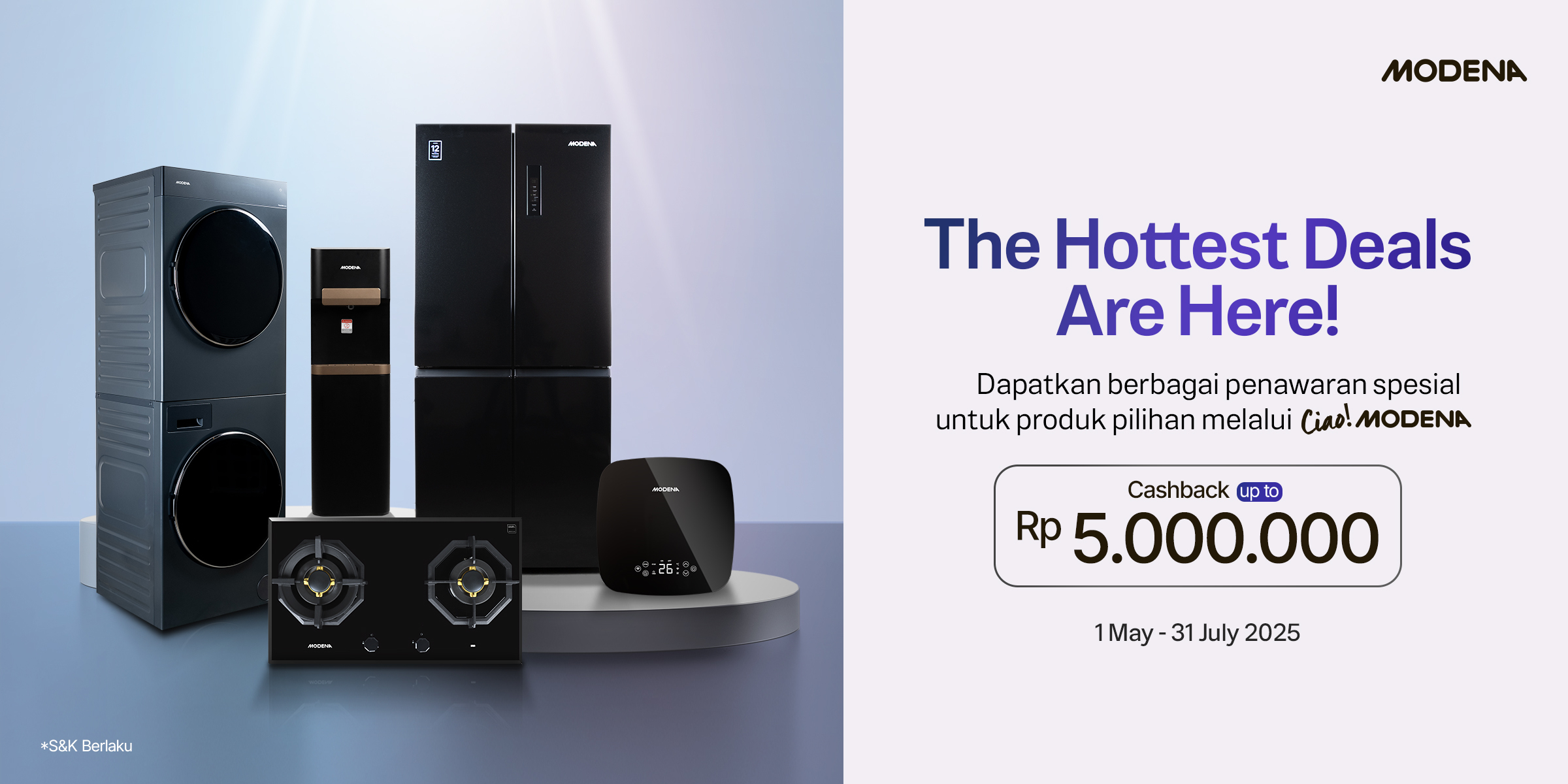 Toko Online MODENA Official Store | Shopee Indonesia