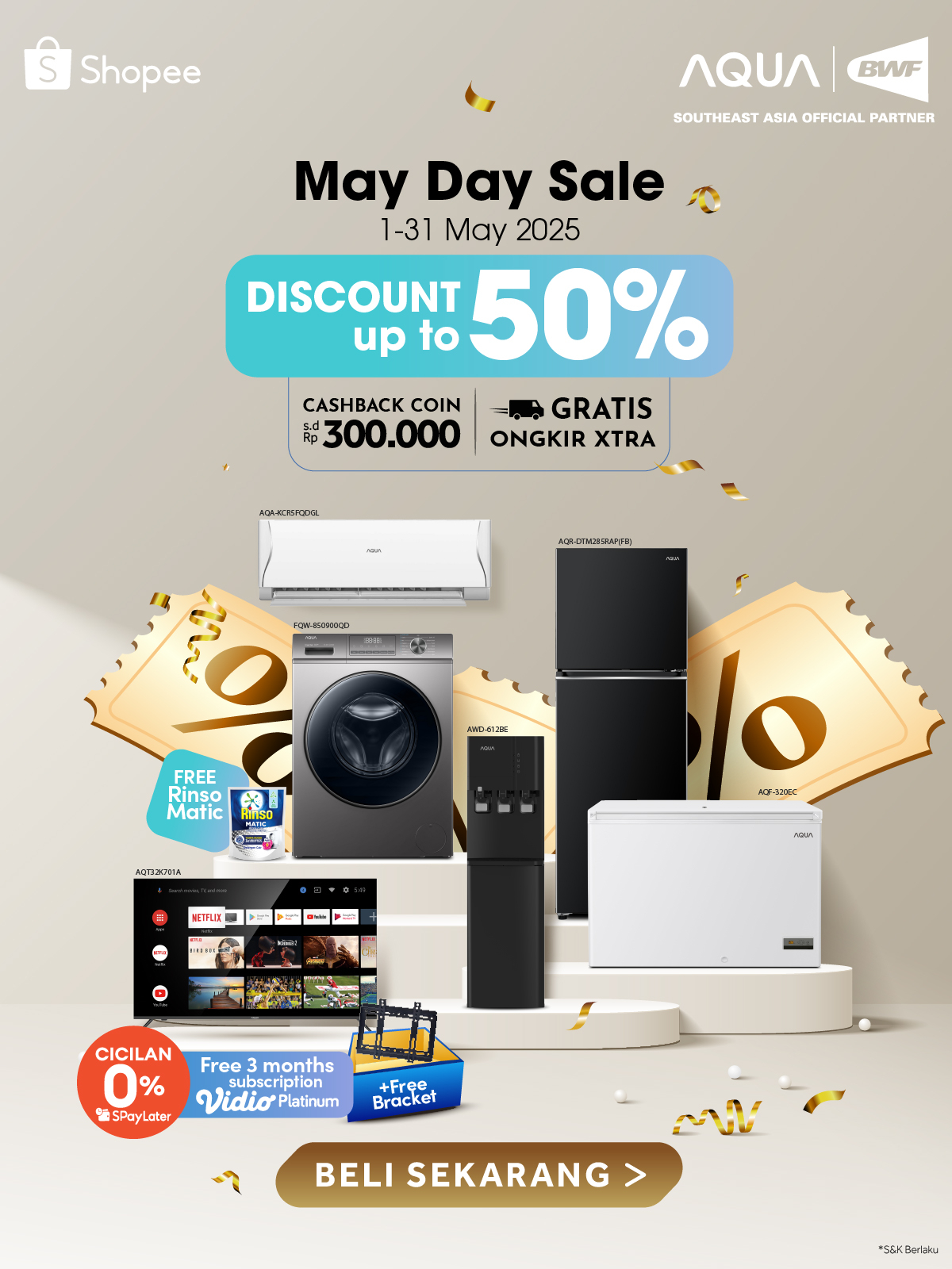 Toko Online Aqua Indonesia Official Shop | Shopee Indonesia