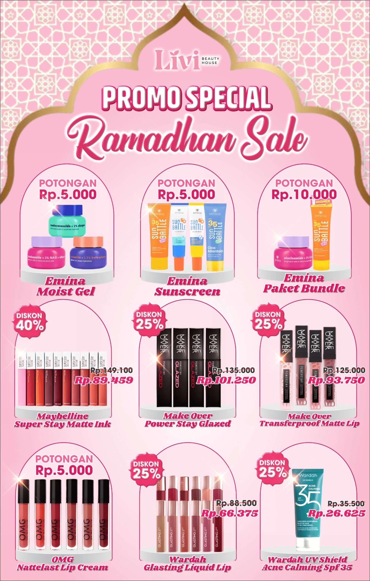 Produk Livi Beauty House | Shopee Indonesia