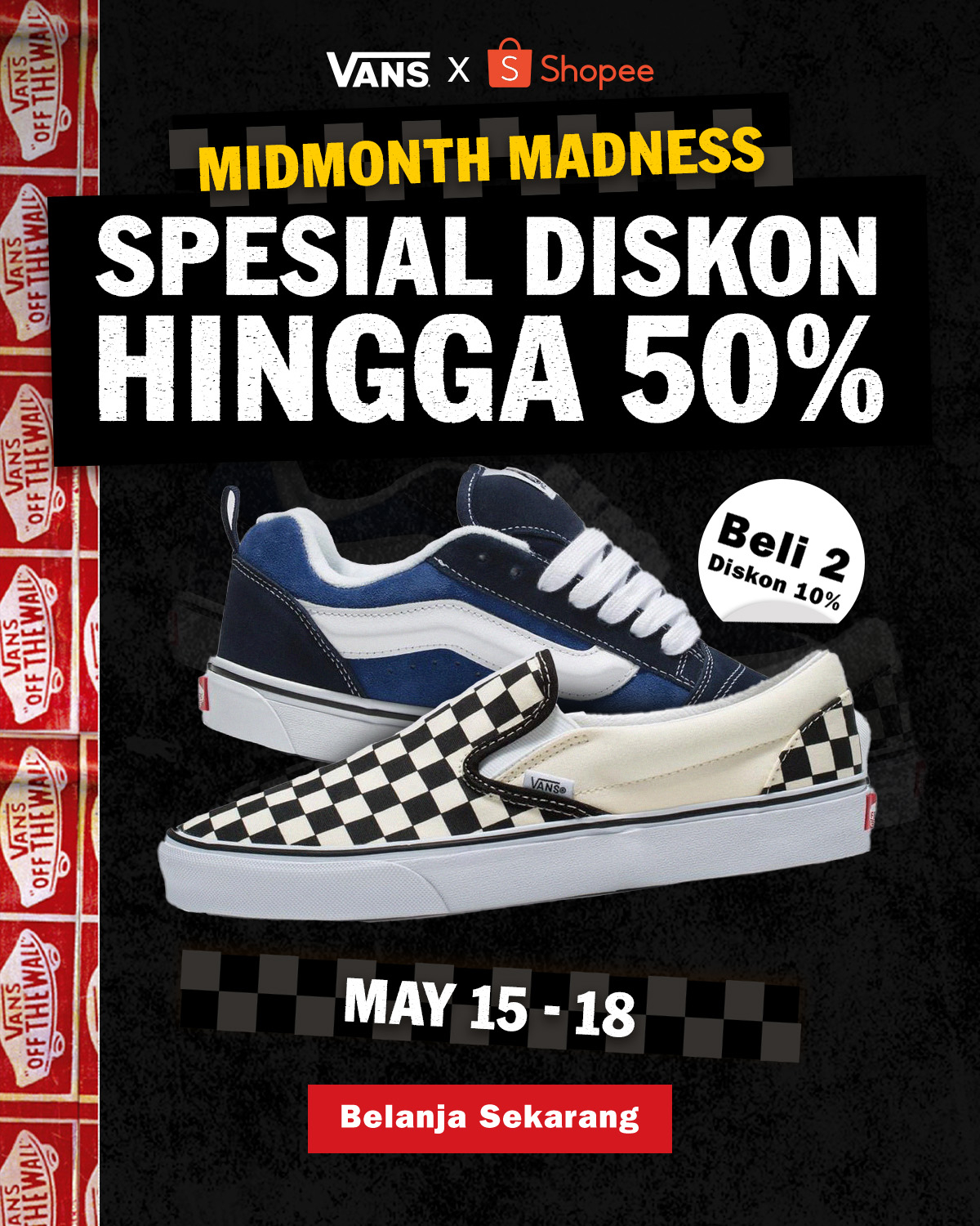 Toko Online Vans Official Store | Shopee Indonesia