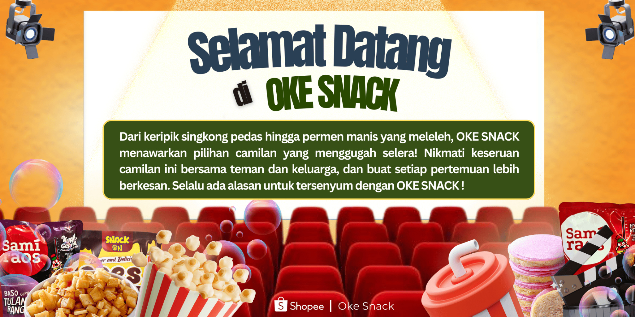 Produk Oke Snack | Shopee Indonesia