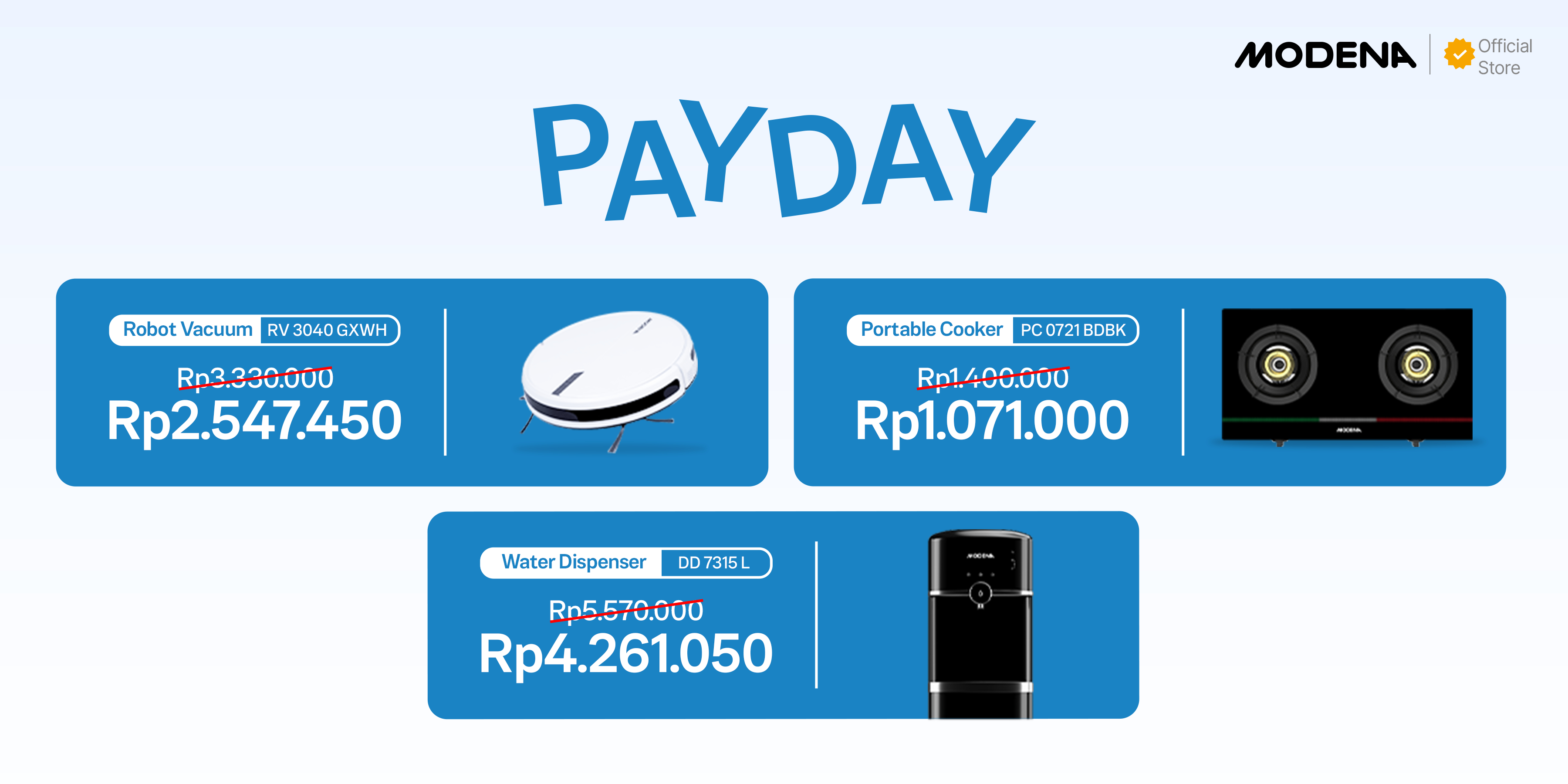 Toko Online MODENA Official Store | Shopee Indonesia