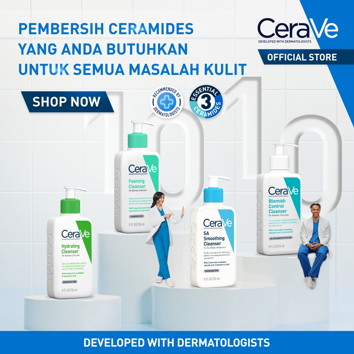 Toko Online CeraVe Official Store | Shopee Indonesia