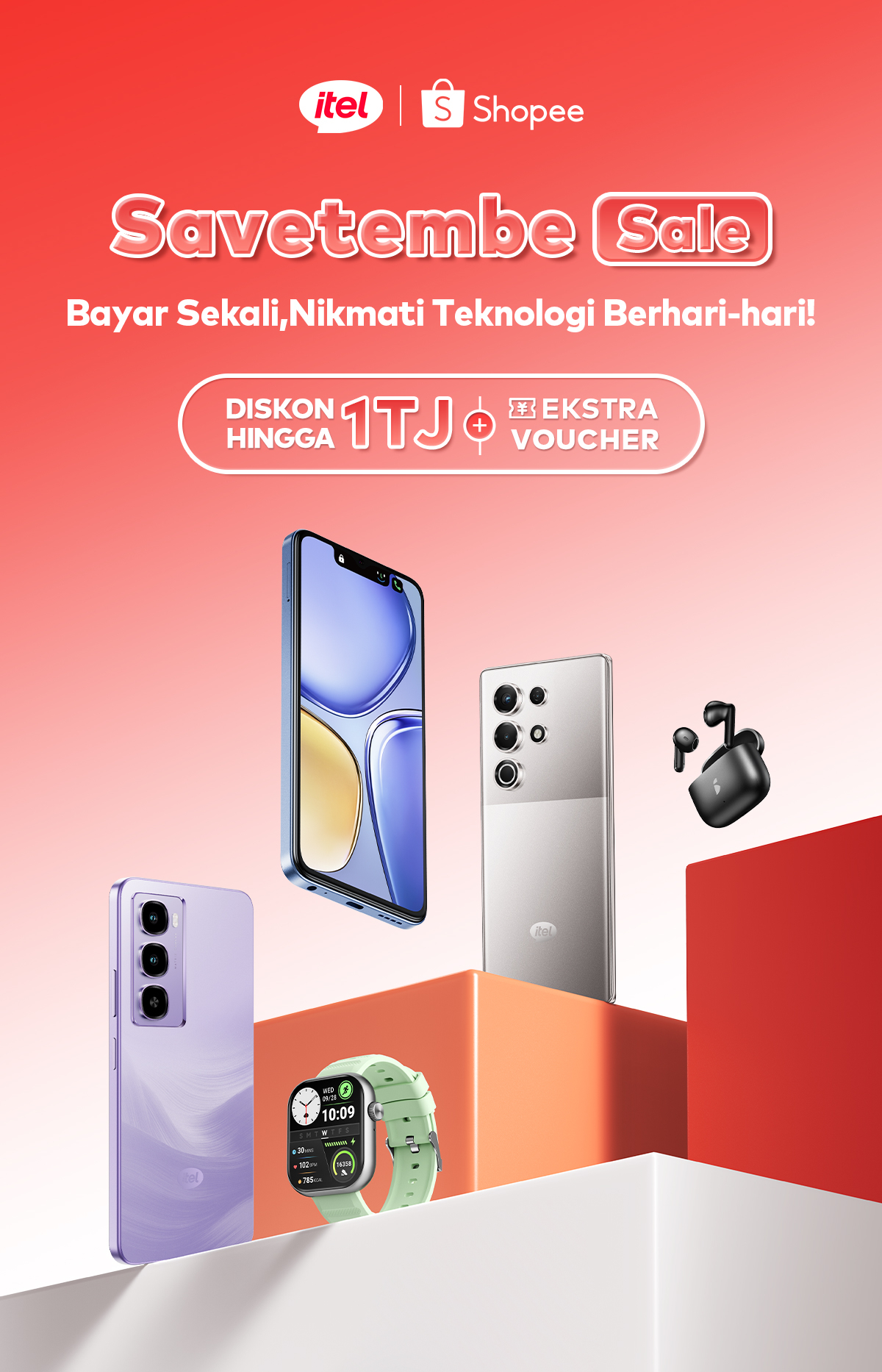 Toko Online Itel Official Shop | Shopee Indonesia