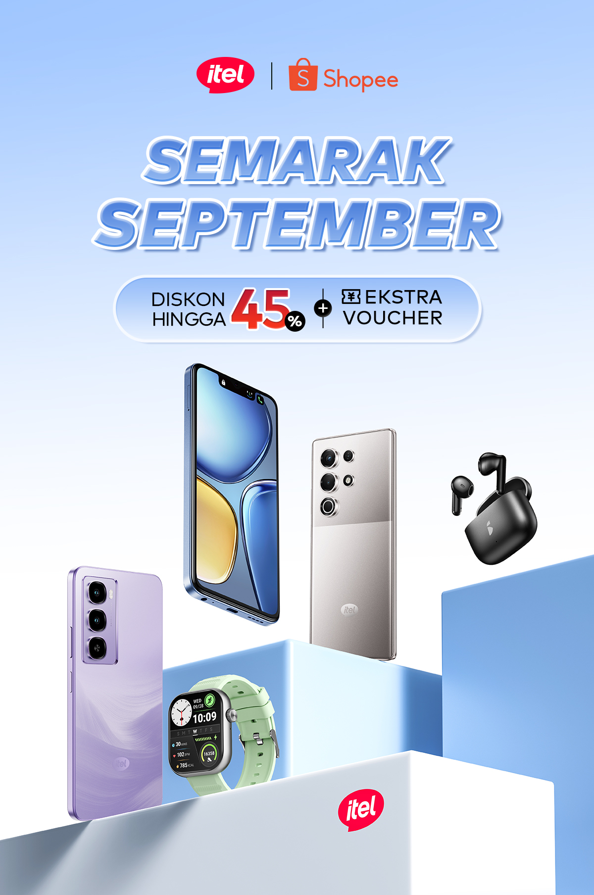 Toko Online Itel Official Shop | Shopee Indonesia