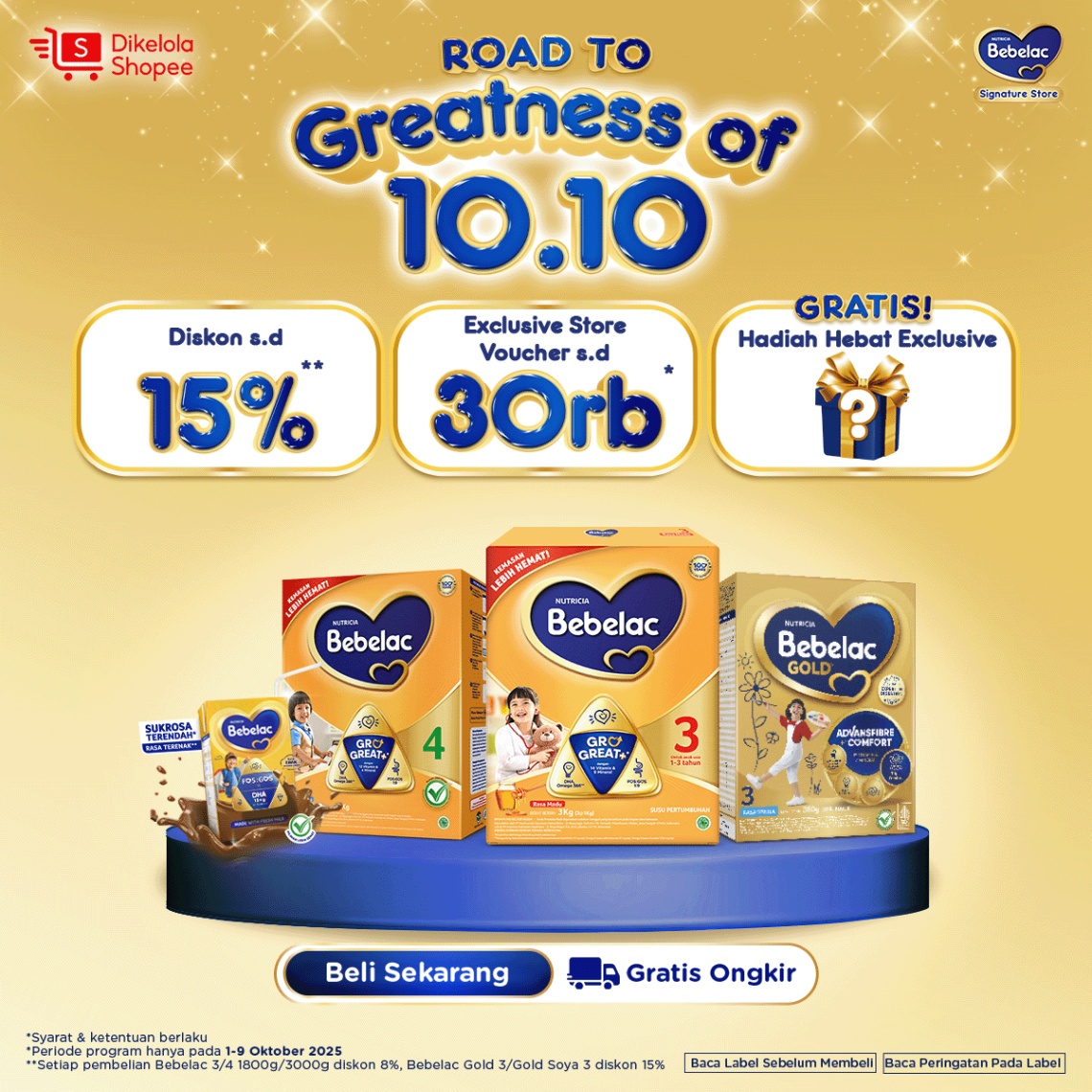 Toko Online Bebelac Signature Store | Shopee Indonesia