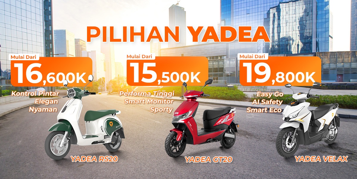 Toko Online Yadea Official Store | Shopee Indonesia