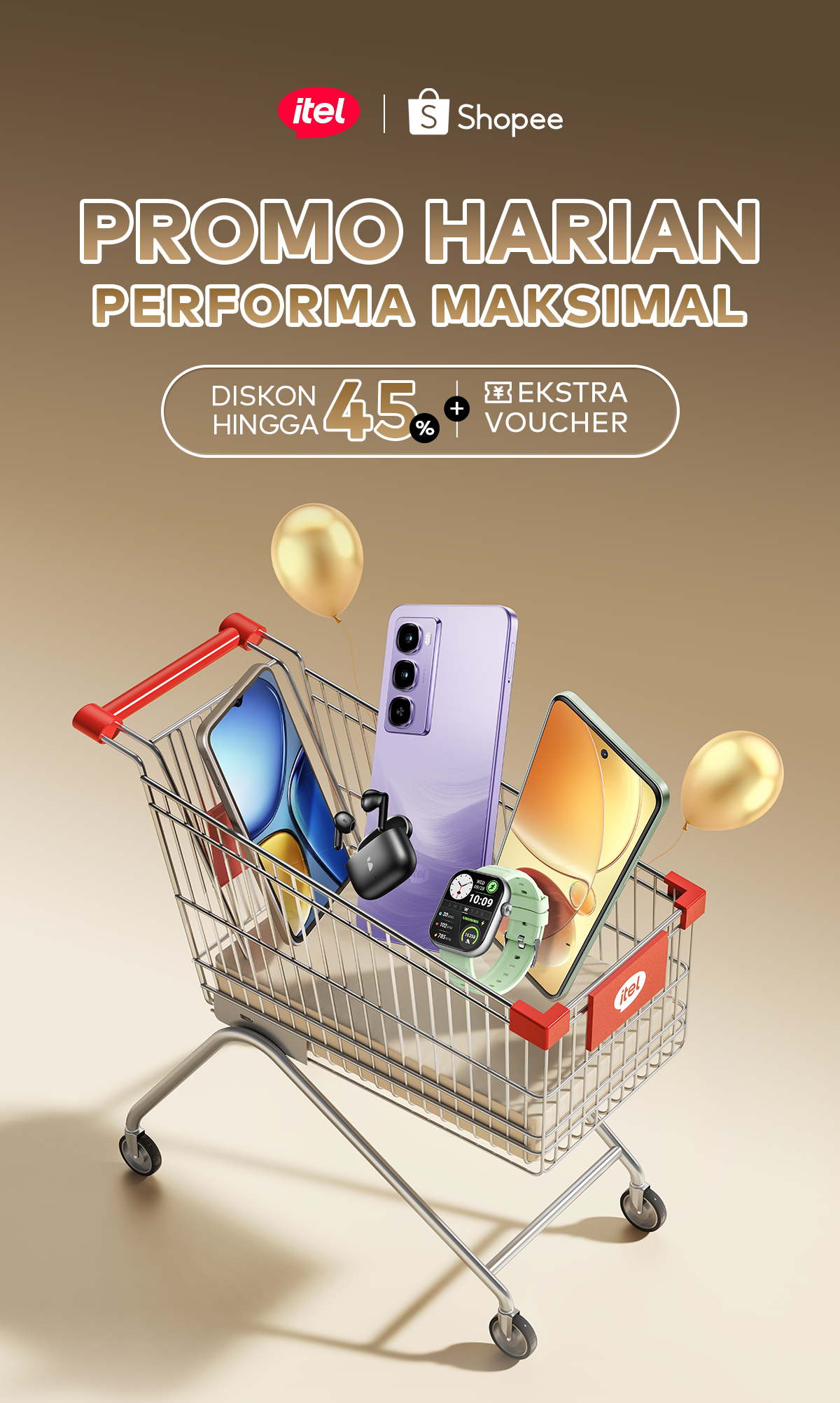 Toko Online Itel Official Shop | Shopee Indonesia