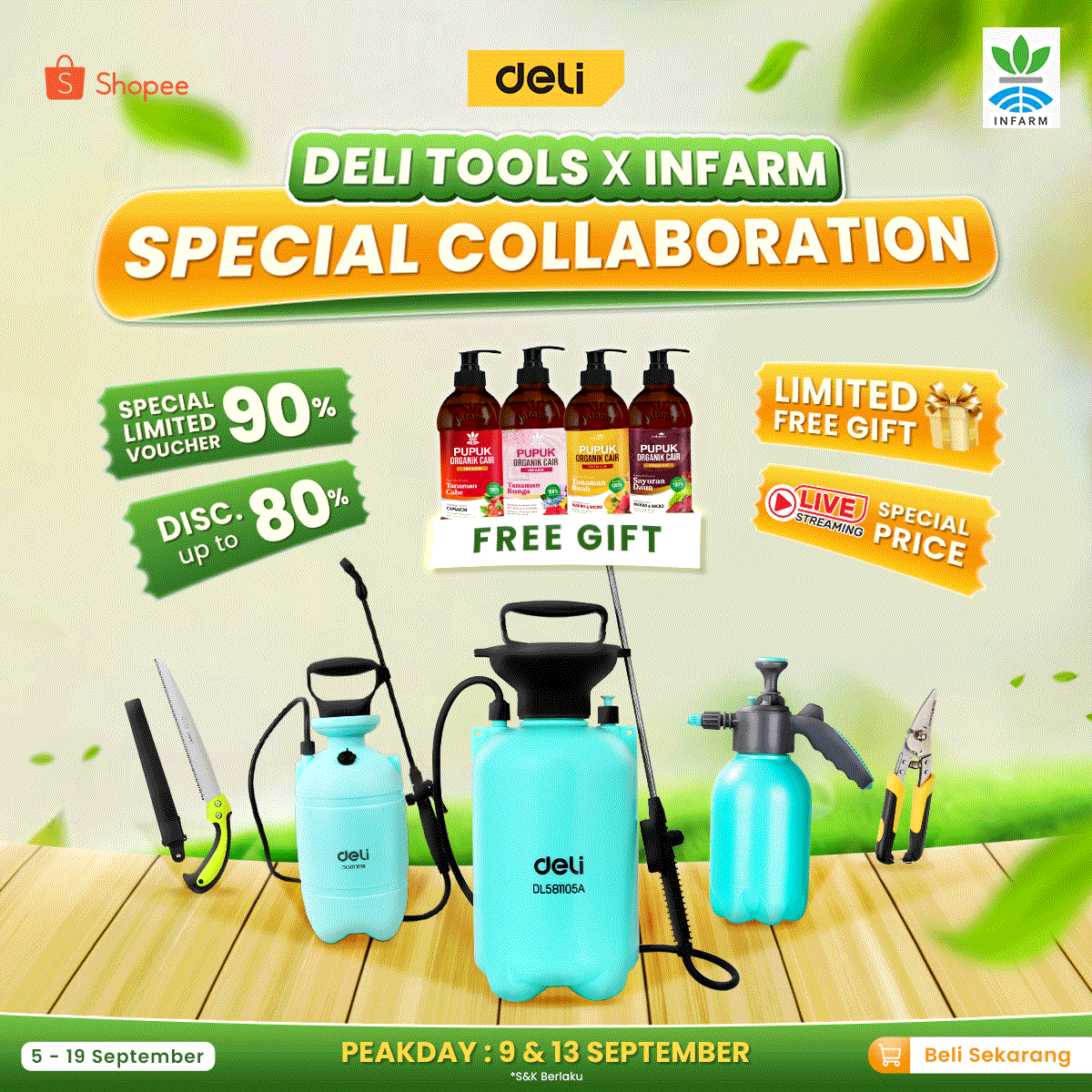 Toko Online Deli Tools Official Shop | Shopee Indonesia