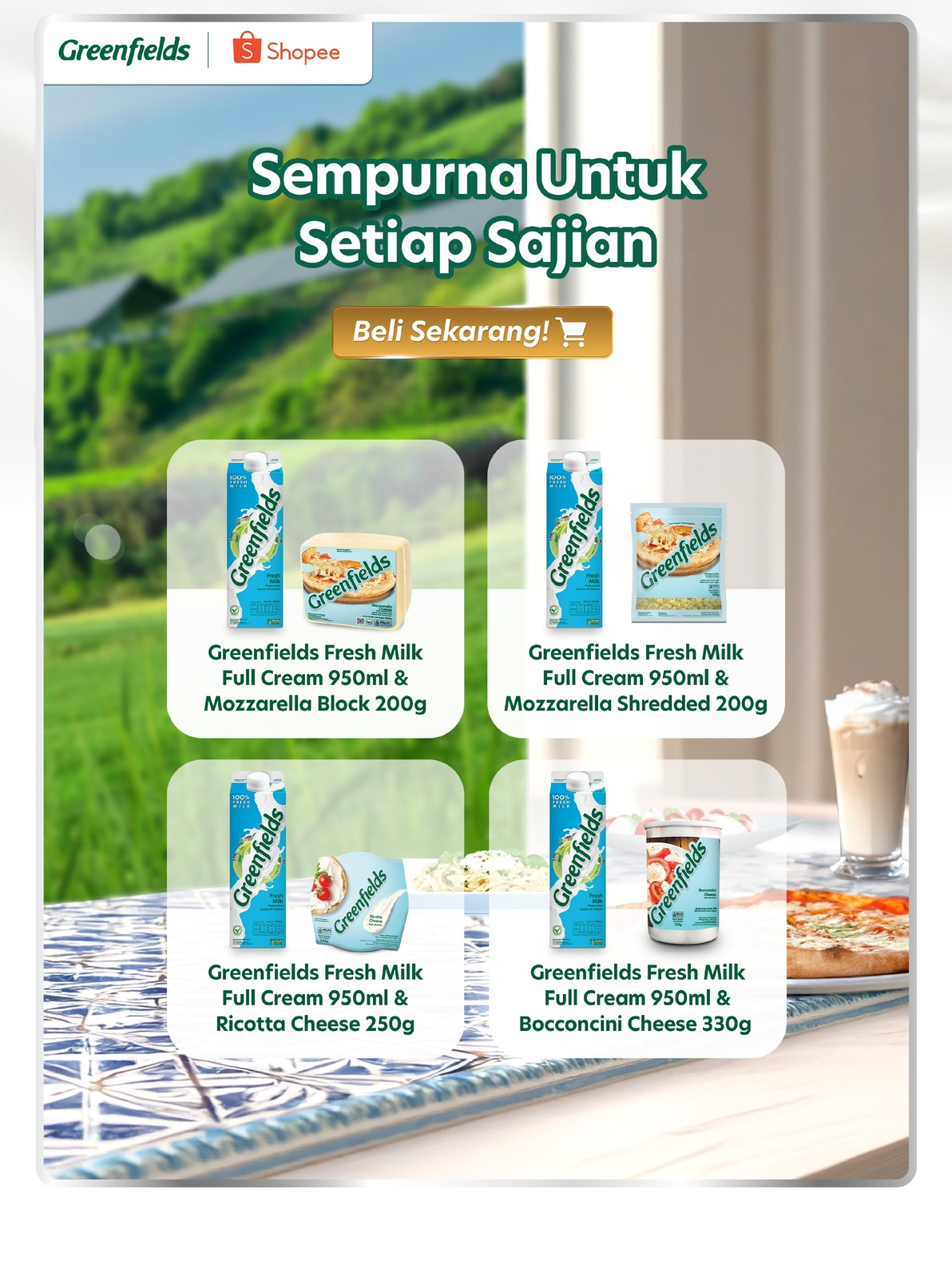 Toko Online Greenfields Official Store | Shopee Indonesia