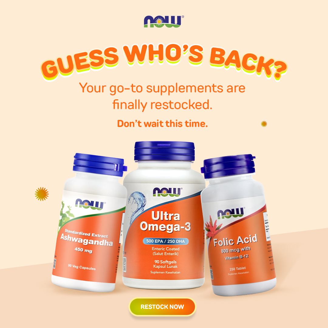 Toko Online NOW Foods Official Shop | Shopee Indonesia