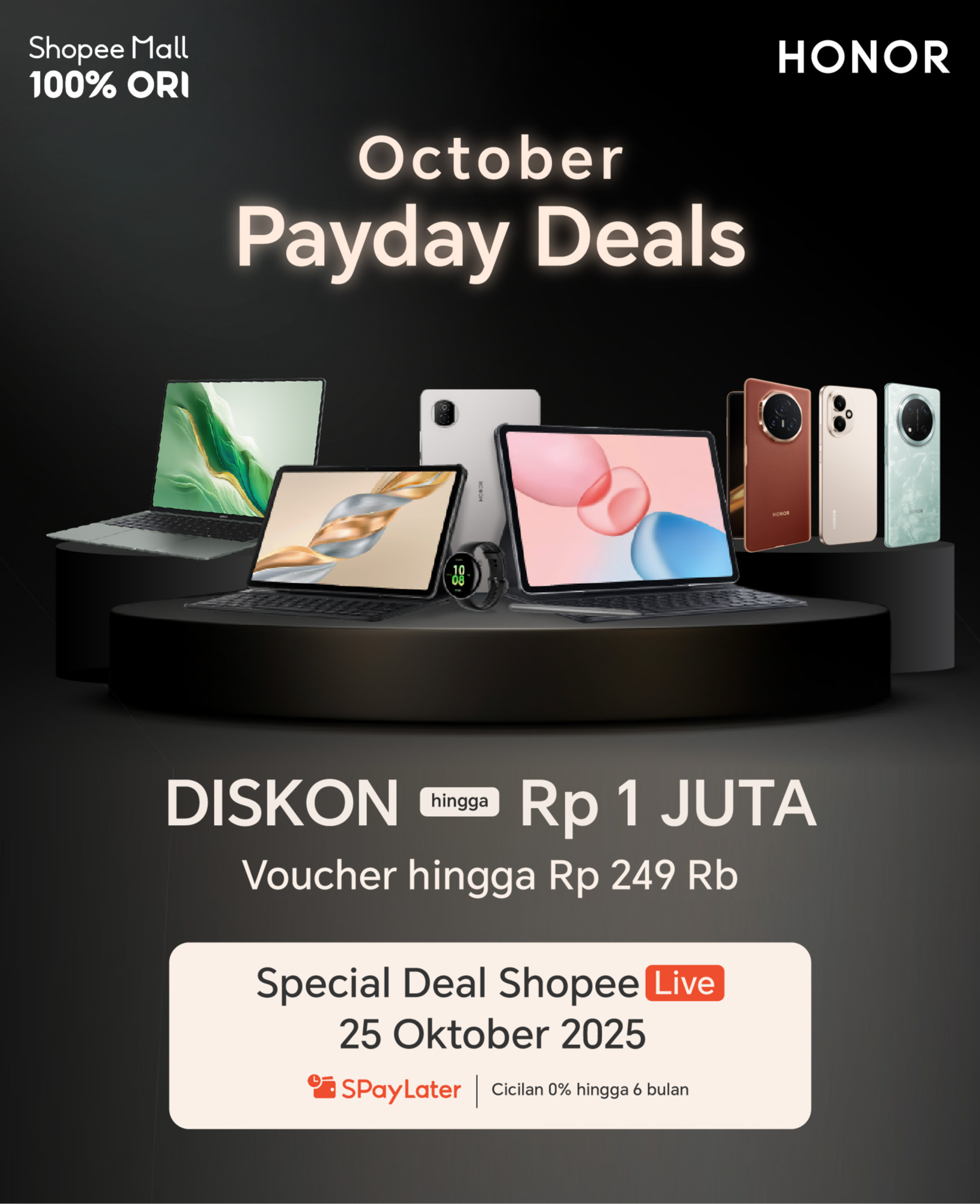 Toko Online HONOR Official Store | Shopee Indonesia