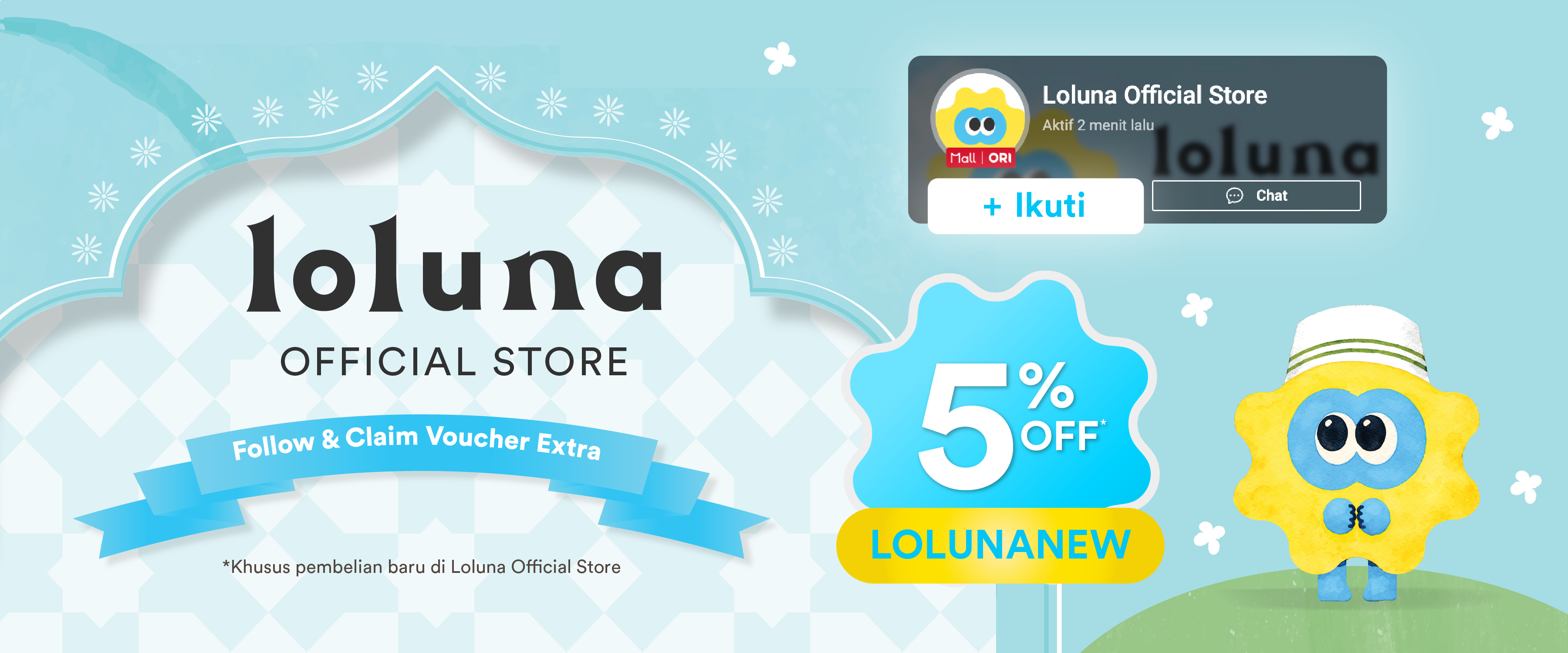 Toko Online Loluna Official Store | Shopee Indonesia
