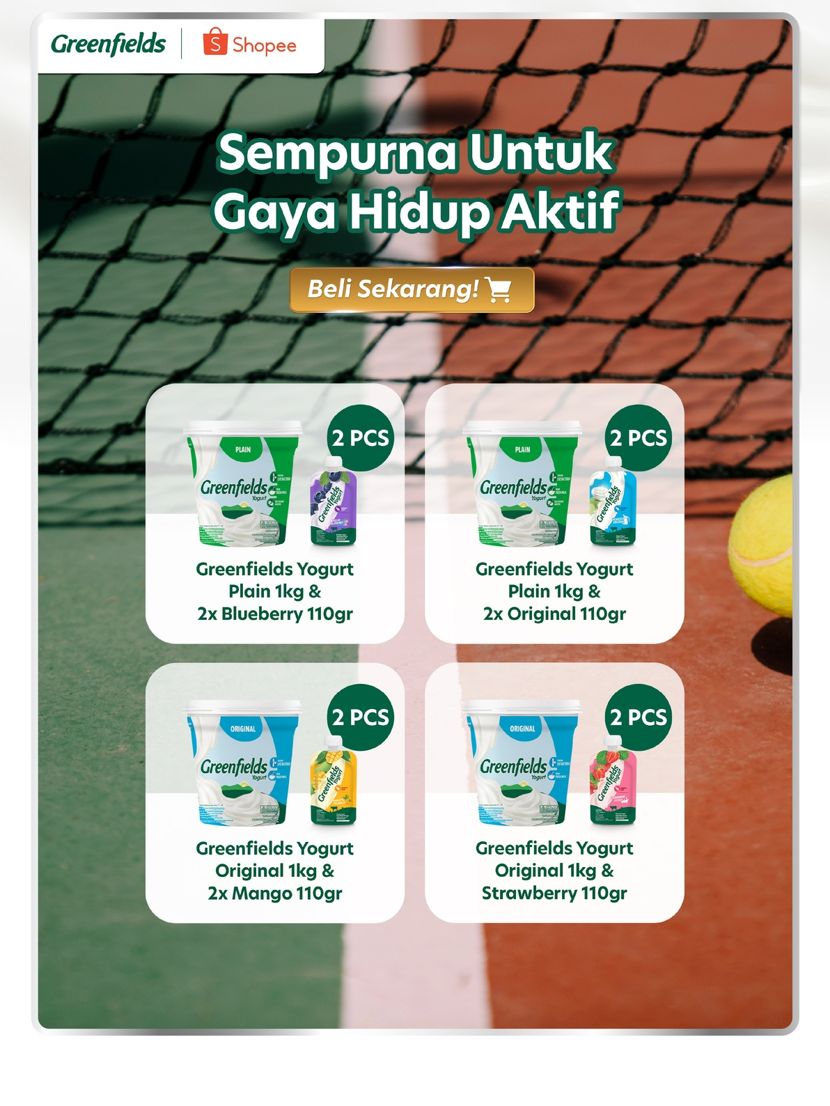 Toko Online Greenfields Official Store | Shopee Indonesia