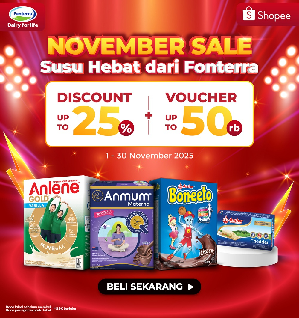 Toko Online Fonterra Official Store | Shopee Indonesia