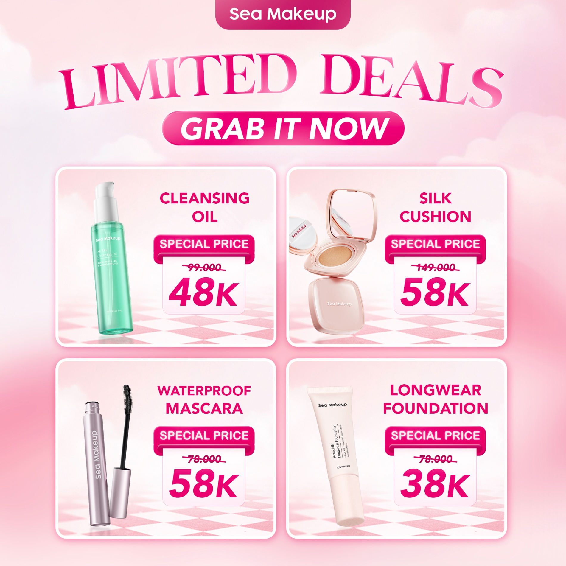 Toko Online Sea Makeup Official Shop | Shopee Indonesia