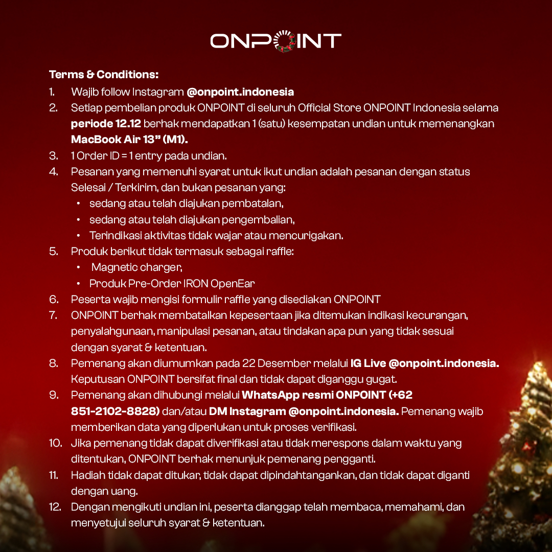 Toko Online ONPOINT Official Store | Shopee Indonesia