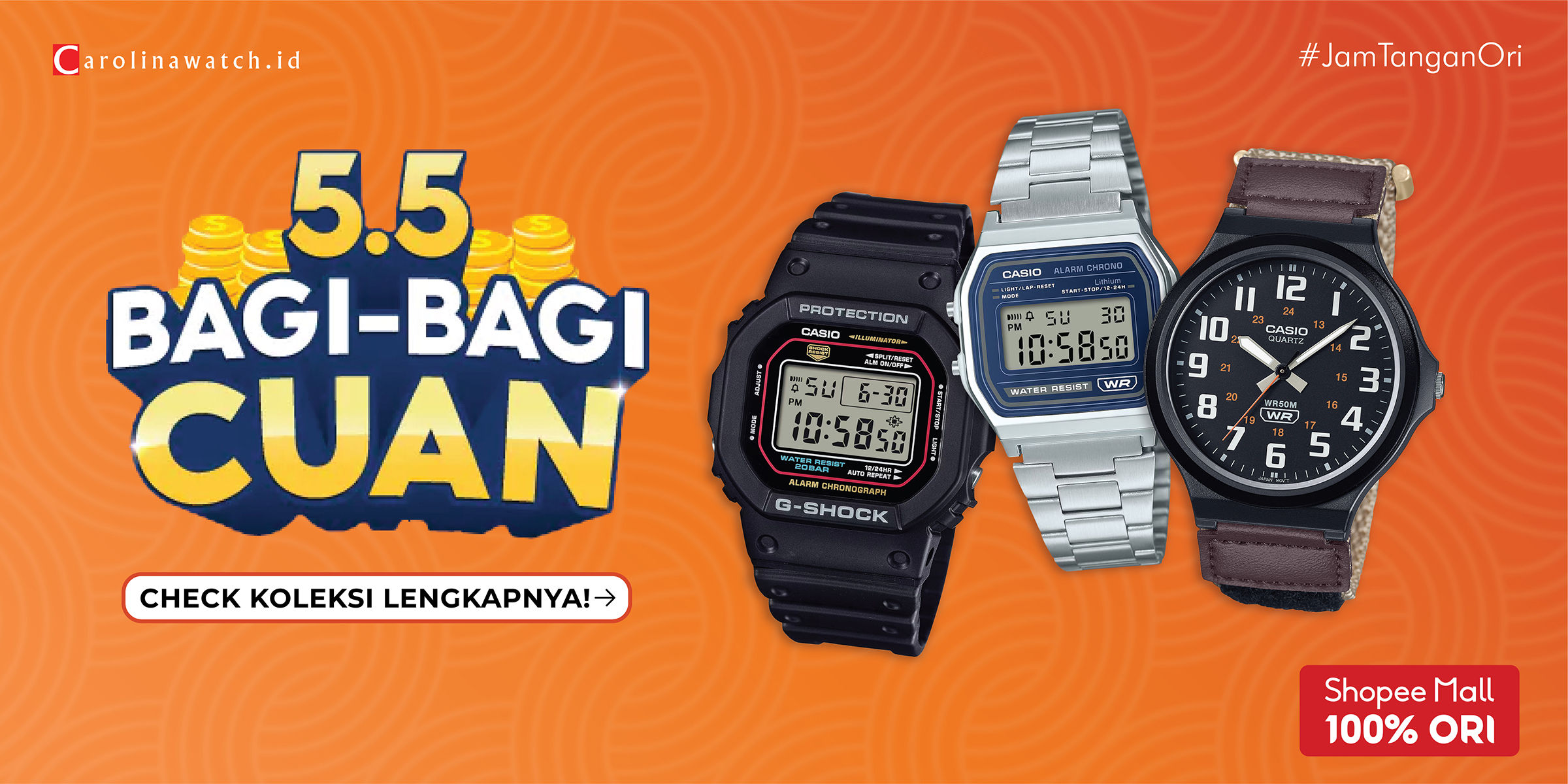 Toko Online Carolina Watch Official Shop | Shopee Indonesia