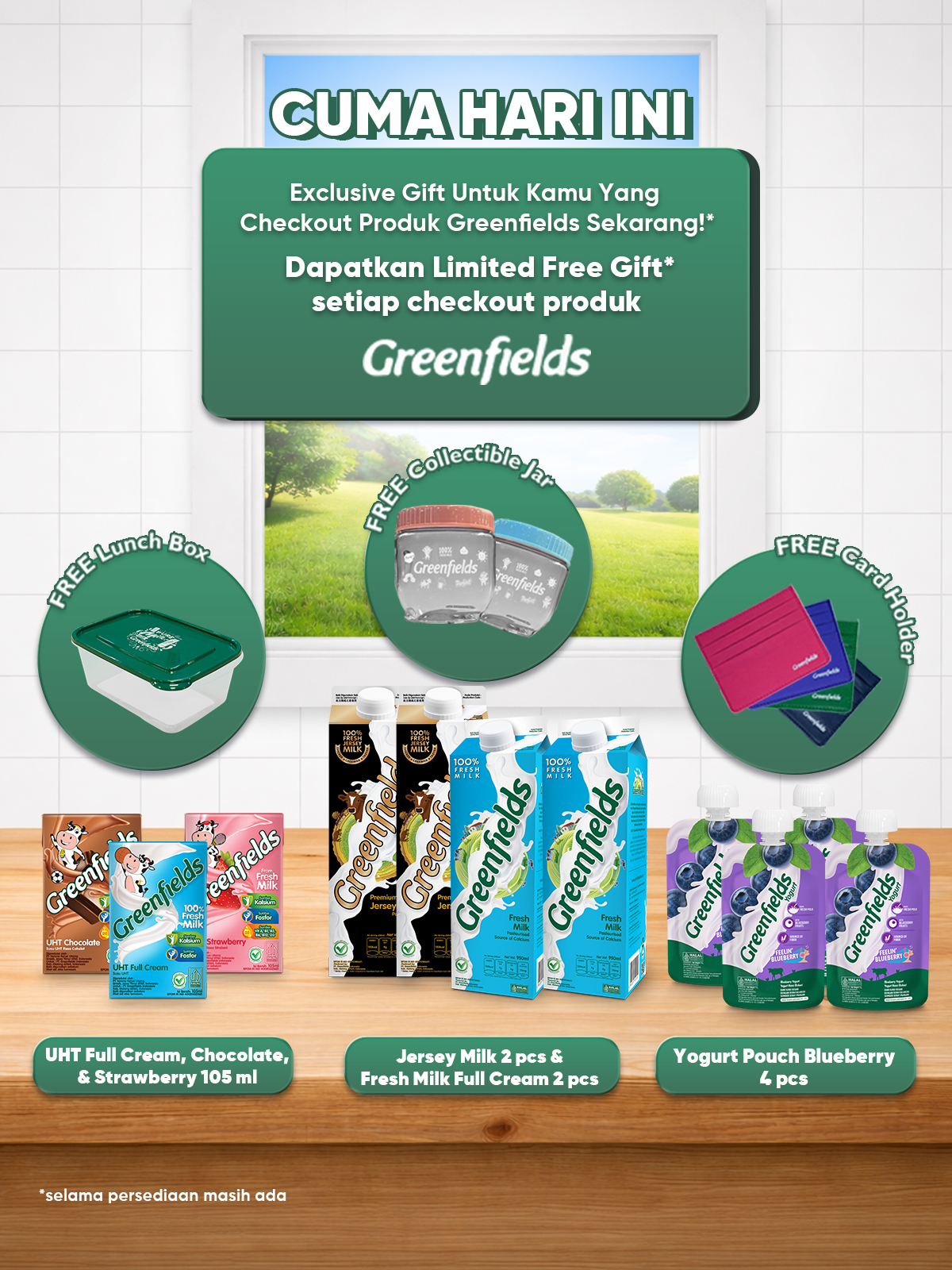 Toko Online Greenfields Official Store | Shopee Indonesia